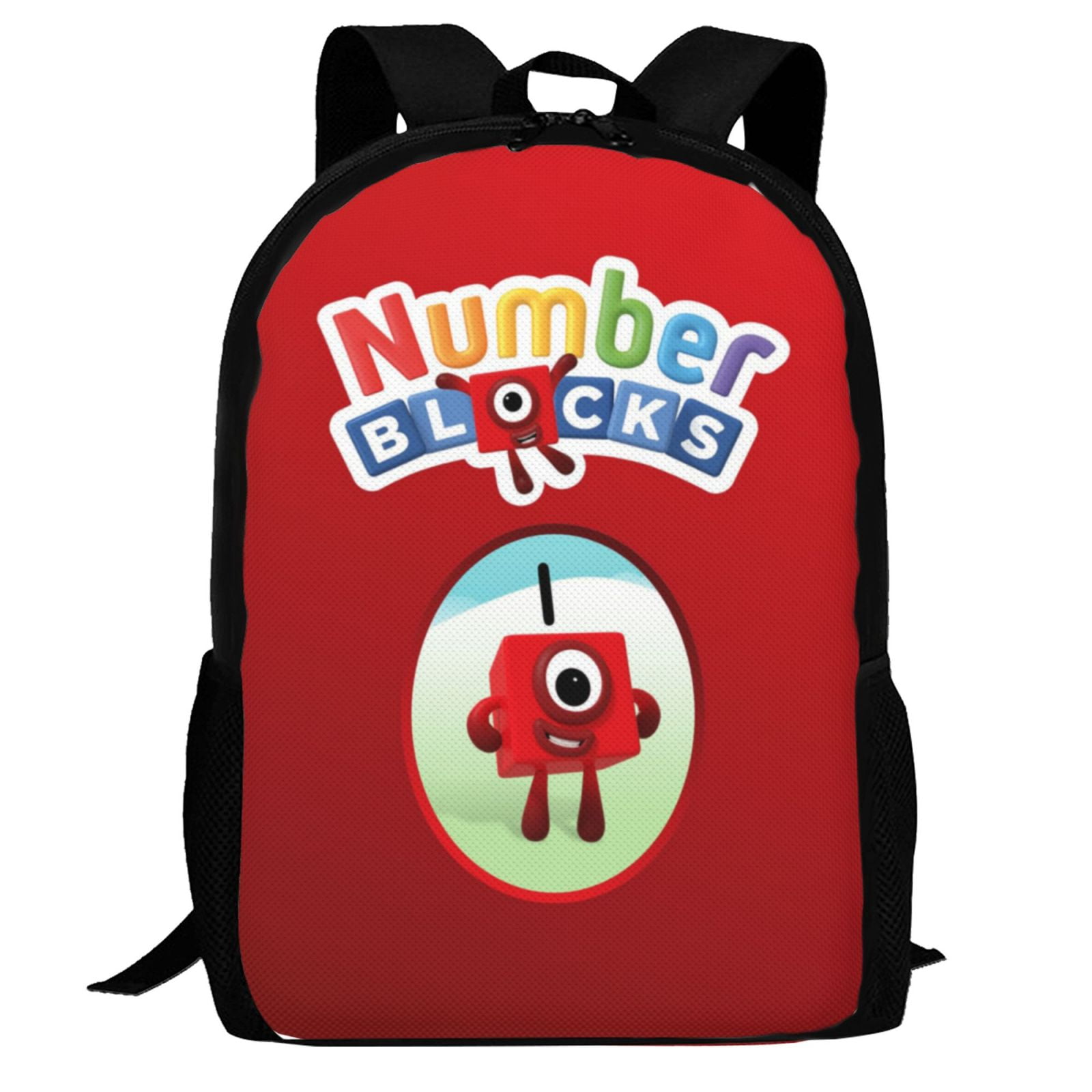 Numberblocks Backpack,3d Print Laptop Backpack Lightweight Casual ...