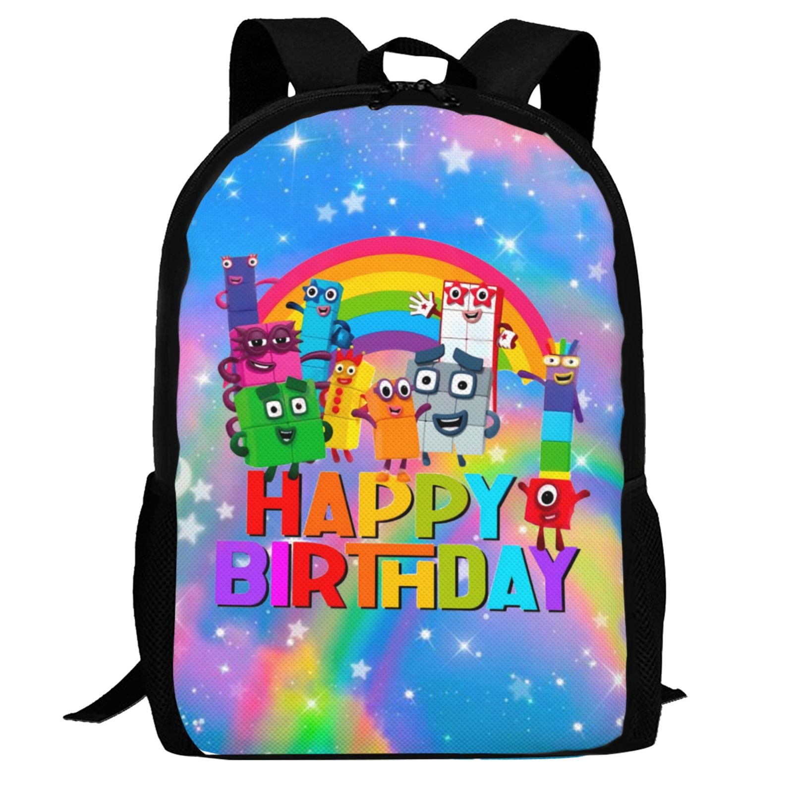 Numberblocks Backpack,3d Print Laptop Backpack Lightweight Casual ...