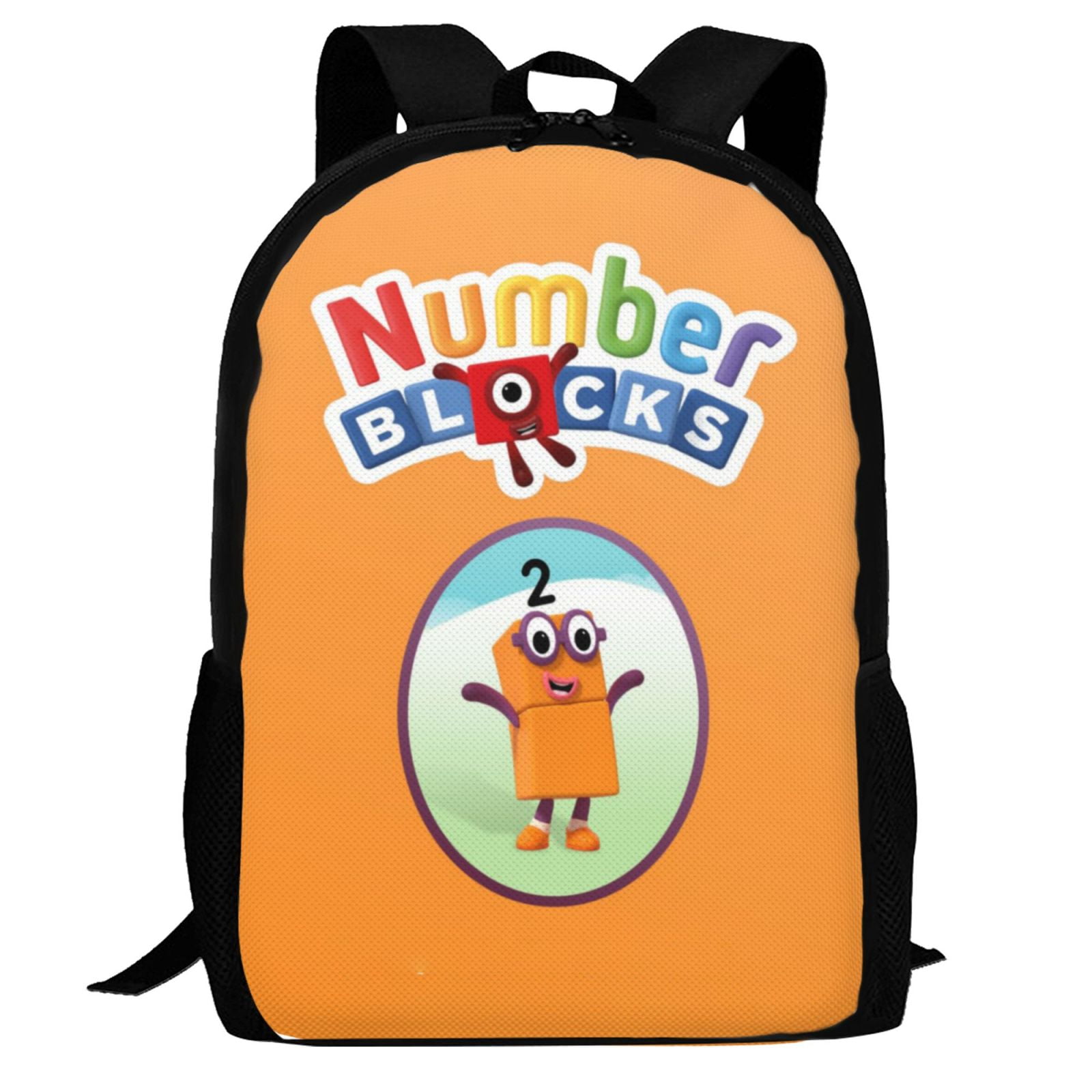 Numberblocks Backpack,3d Print Laptop Backpack Lightweight Casual ...