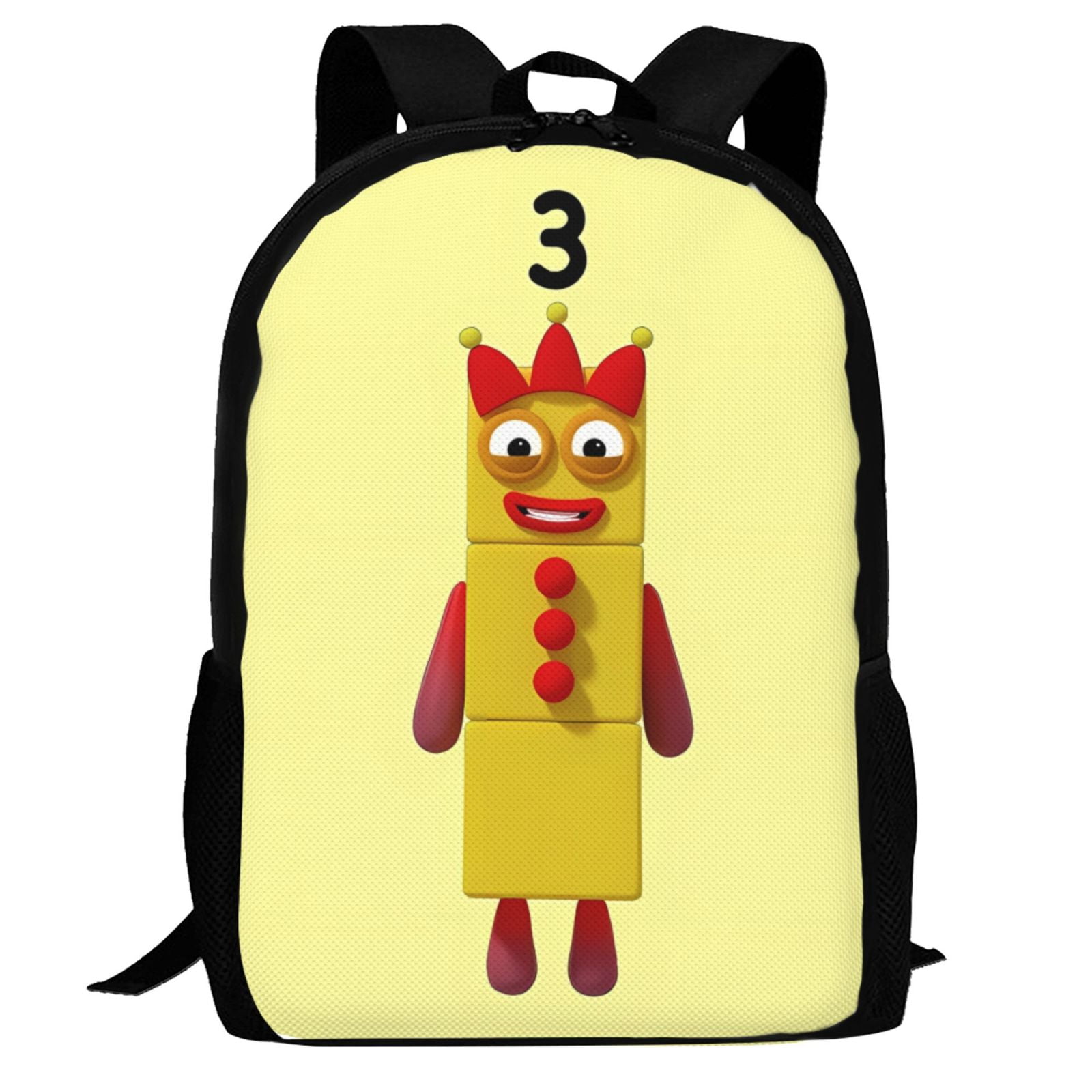 Numberblocks Backpack,3d Print Laptop Backpack Lightweight Casual ...