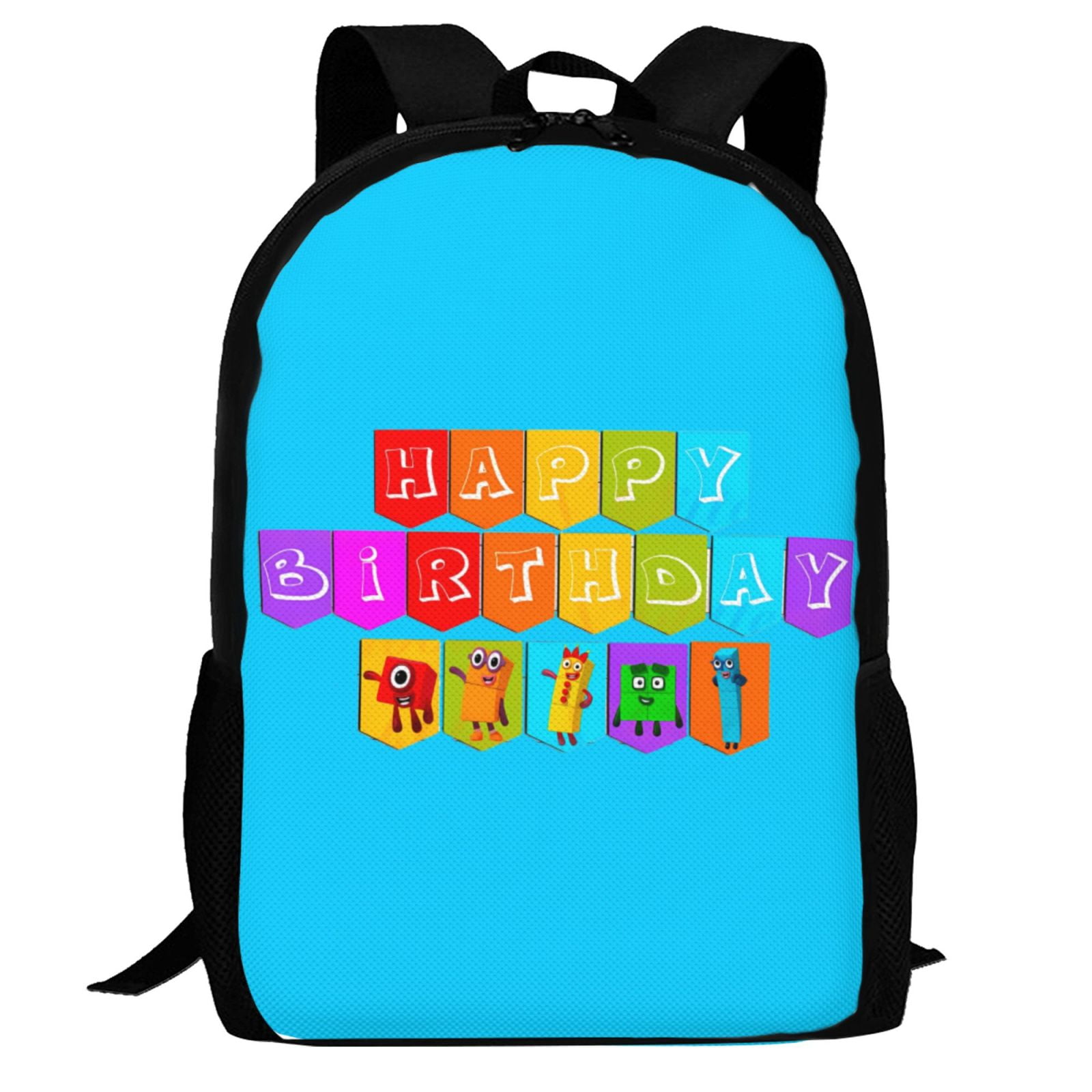 Numberblocks Backpack,3d Print Laptop Backpack Lightweight Casual ...