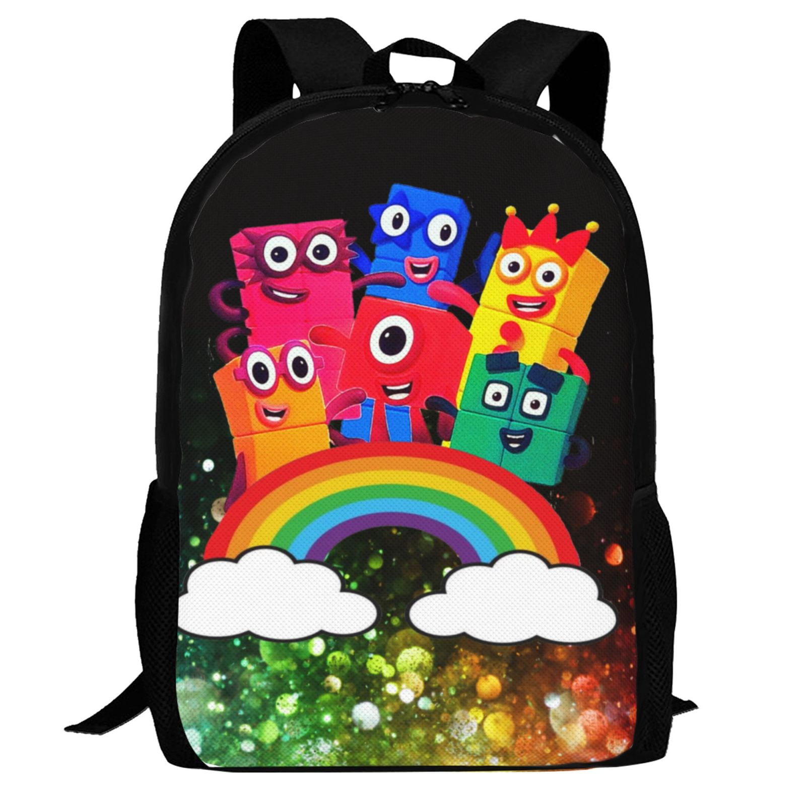 Numberblocks backpack, 3D print laptop backpack lightweight casual ...
