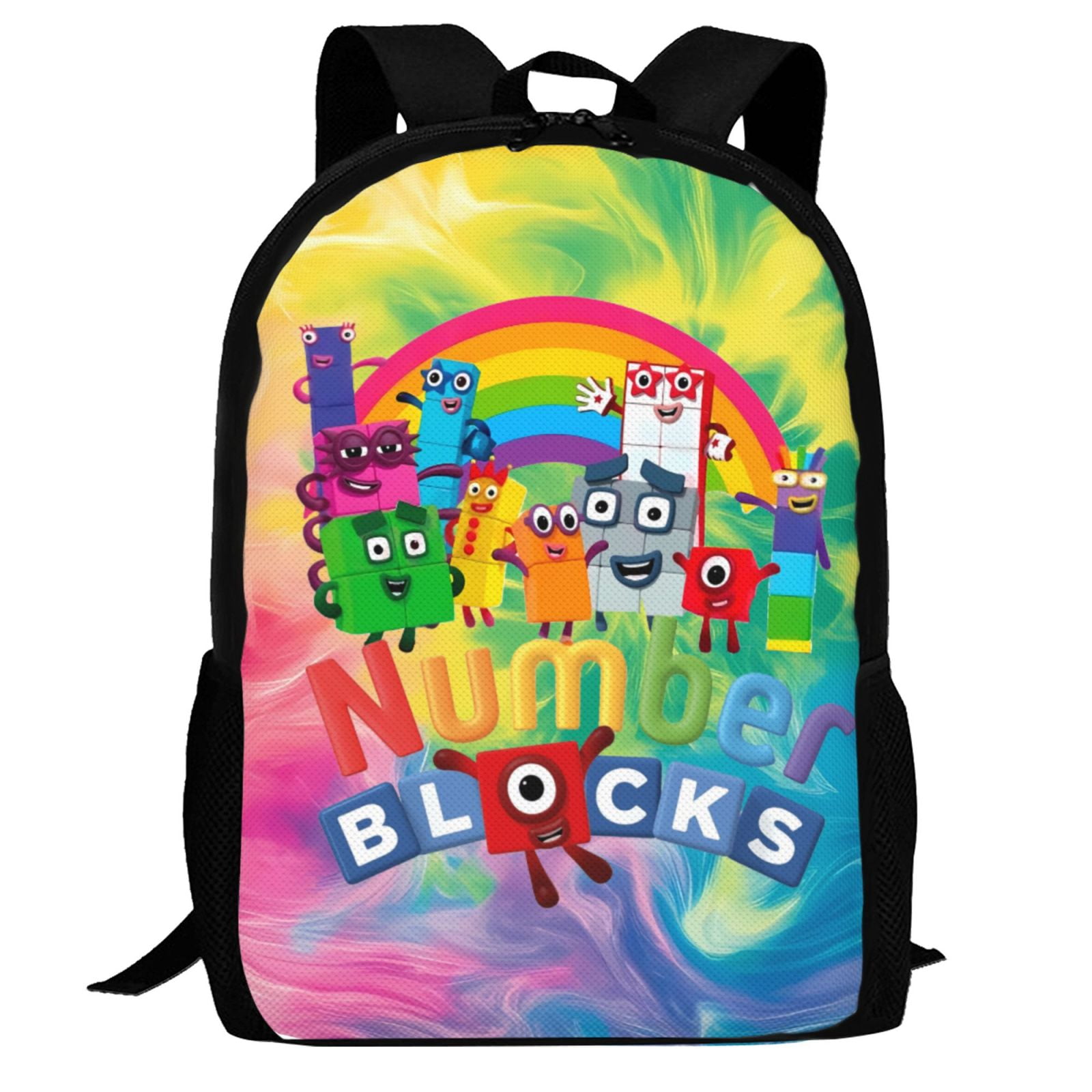 Numberblocks Backpack,3d Print Laptop Backpack Lightweight Casual ...
