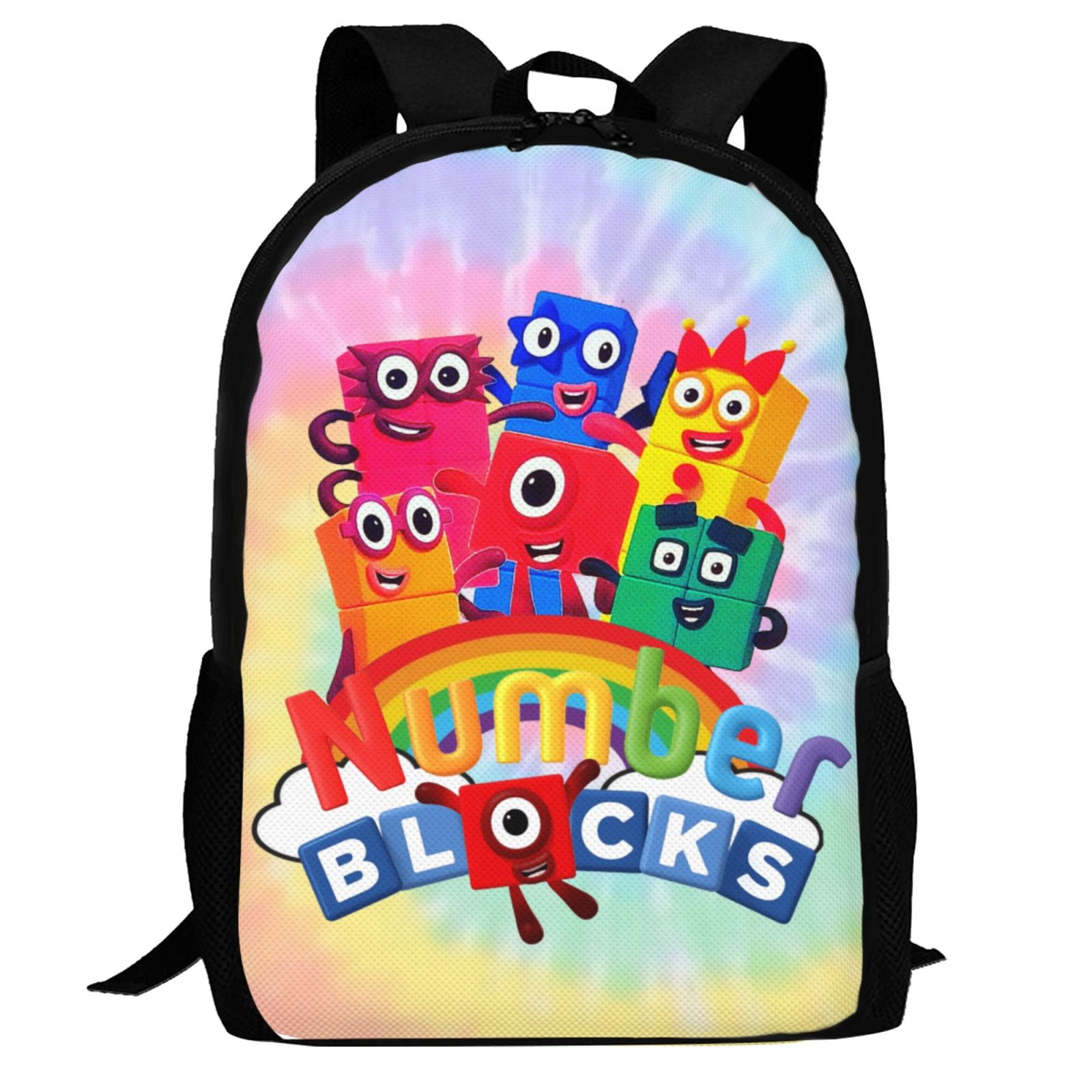 Numberblocks Backpack,3d Print Laptop Backpack Lightweight Casual ...