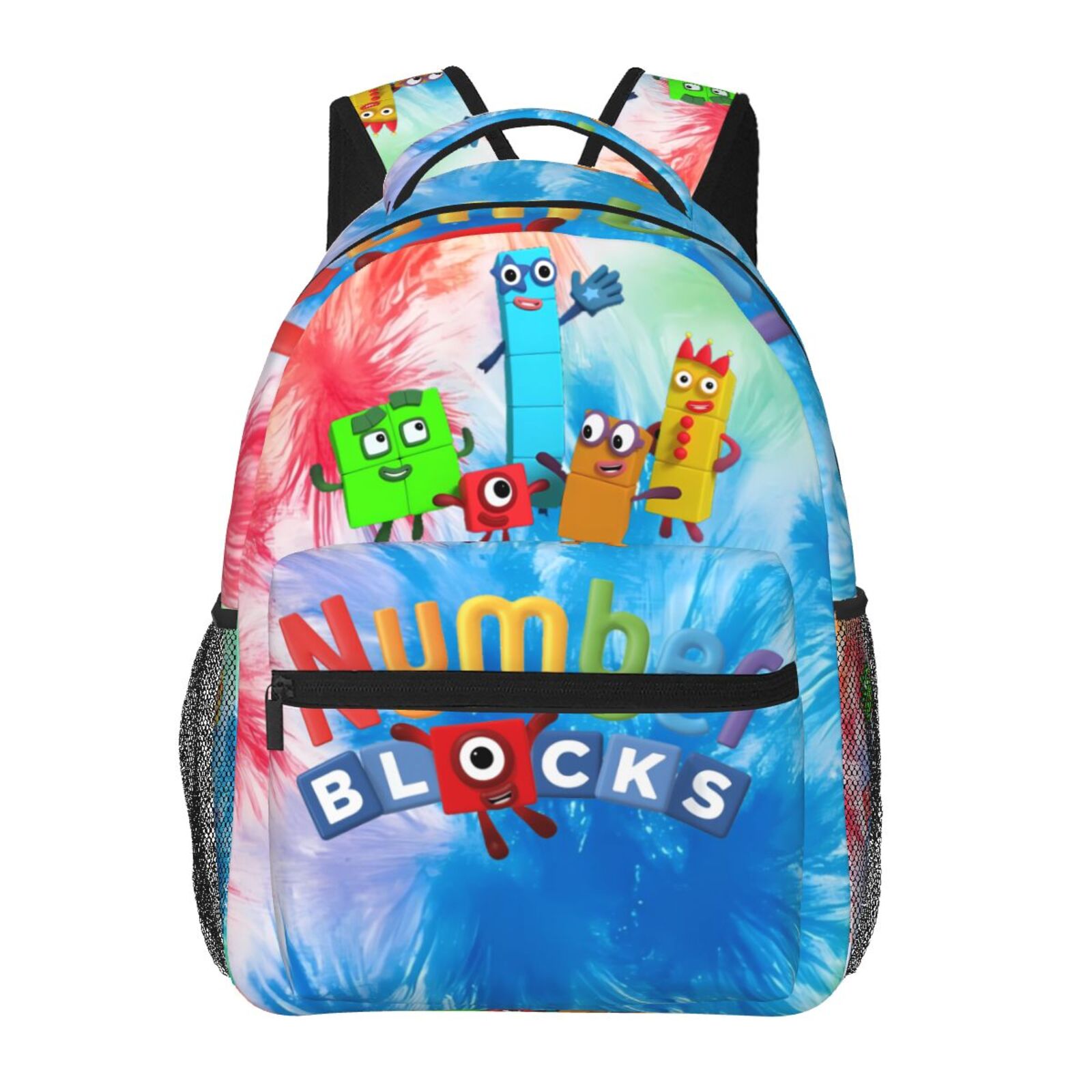 Numberblocks Backpack College Bag Lightweight Bookbag Casual Daypack ...