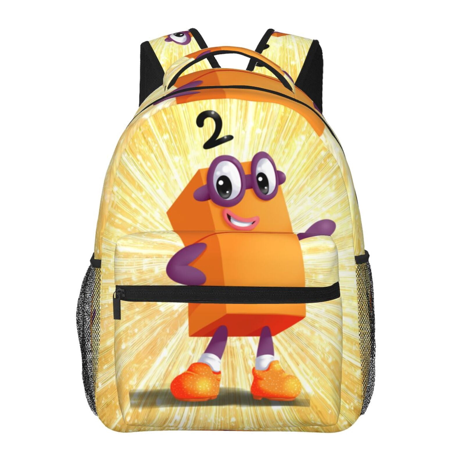 Numberblocks Backpack College Bag Lightweight Bookbag Casual Daypack ...
