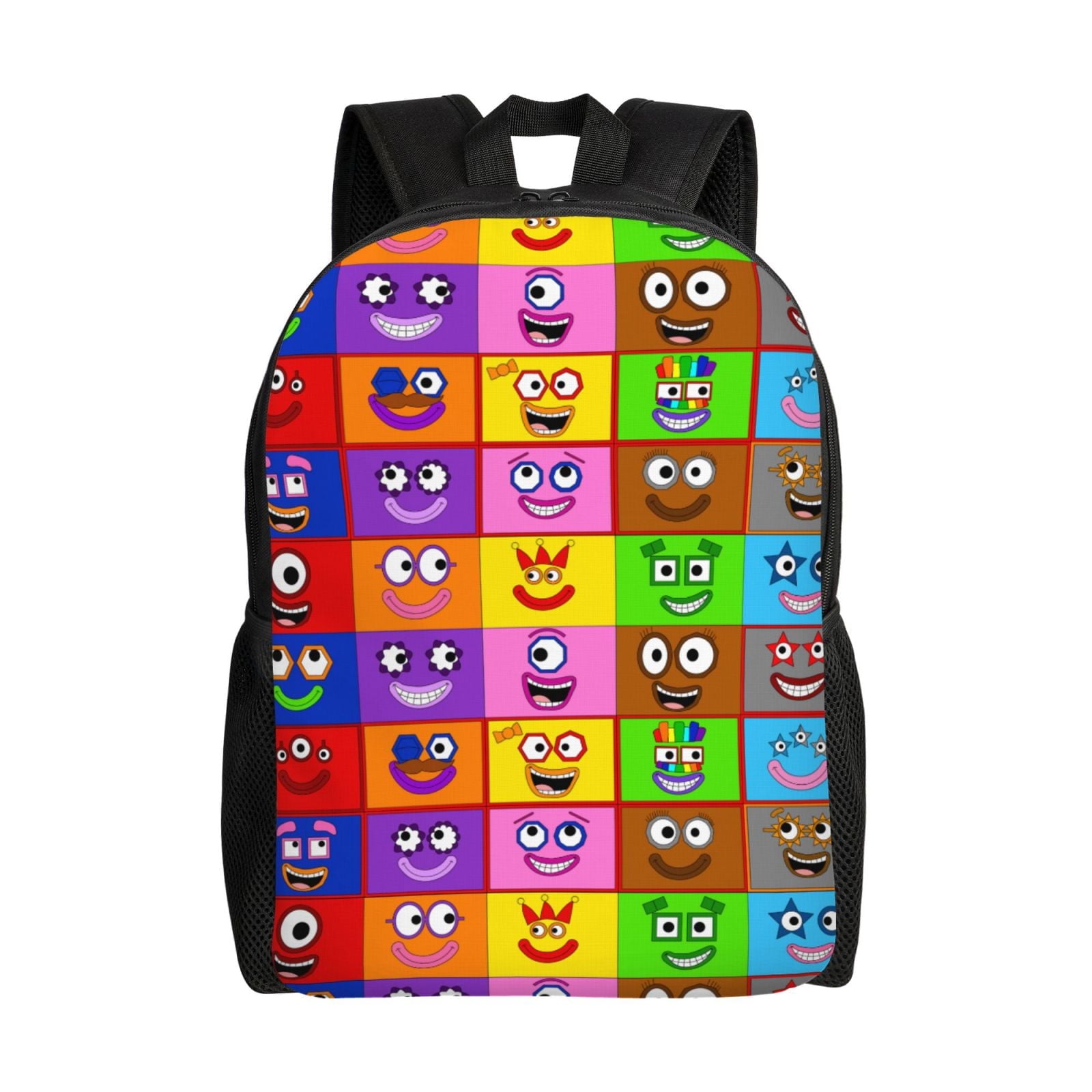 Numberblocks Backpack Large Capacity Multifunctional 17 Inch Laptop ...