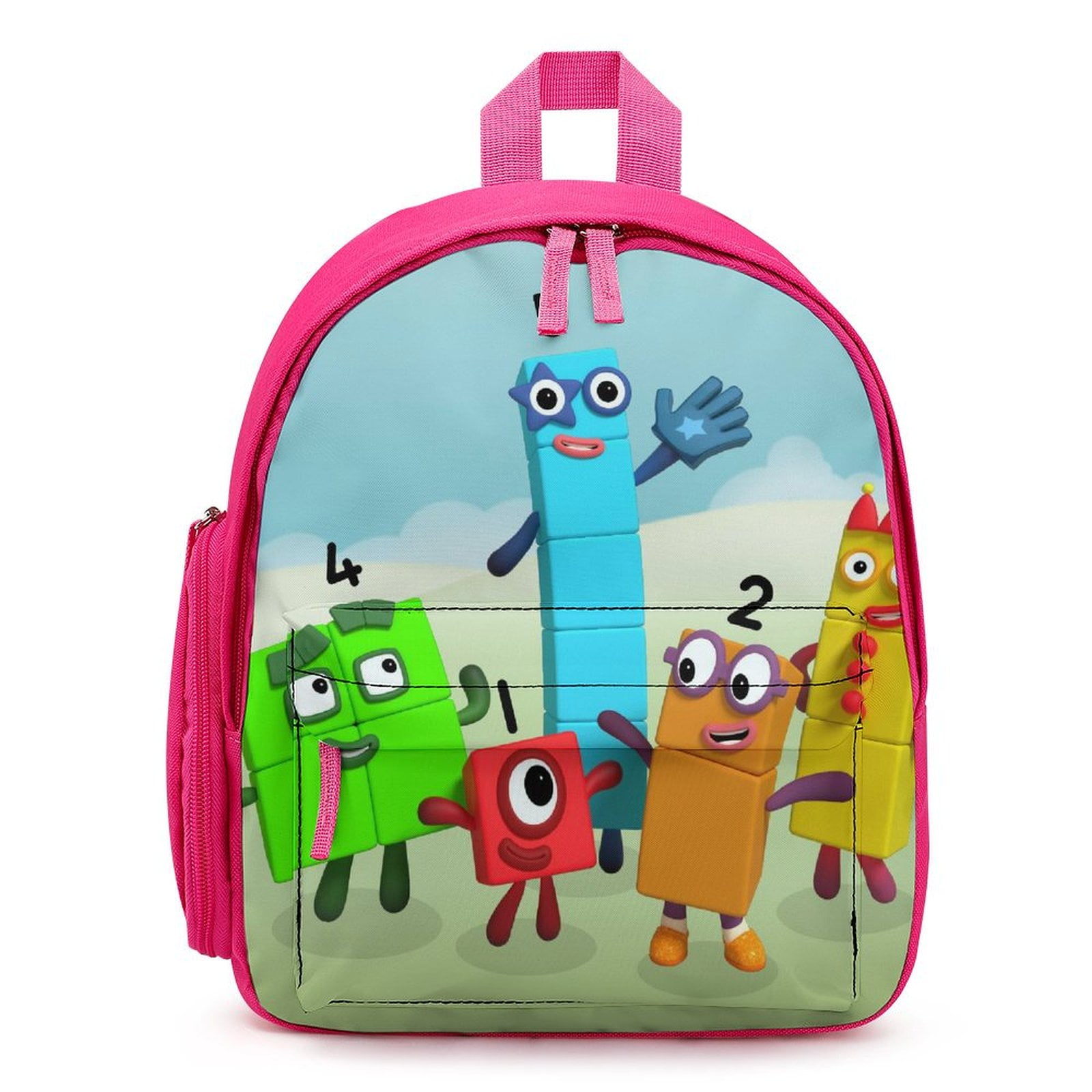 Numberblocks Backpack, Lightweight Casual Daypack, Durable Backpack for ...