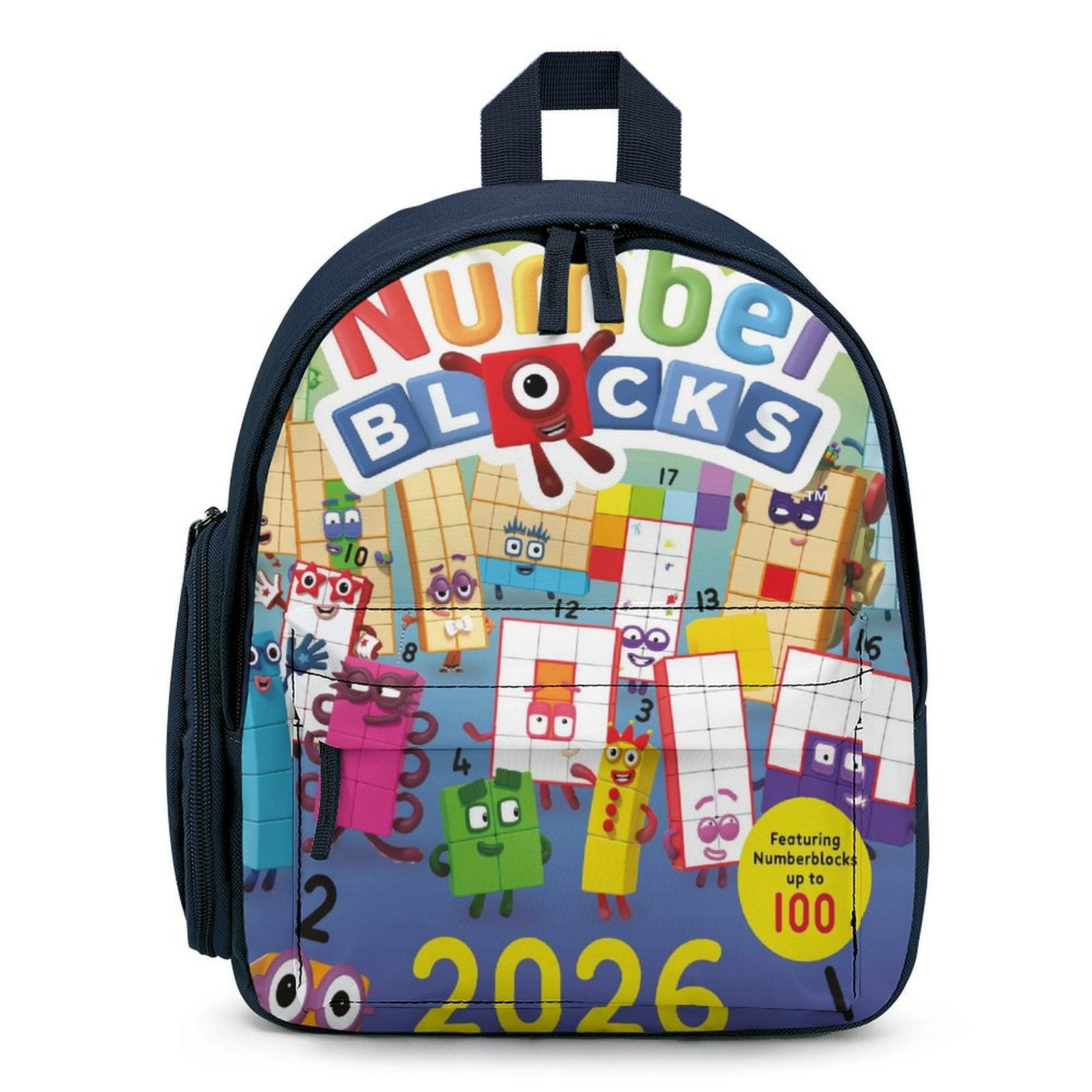 Numberblocks Backpack, Lightweight Casual Daypack, Durable Backpack for ...