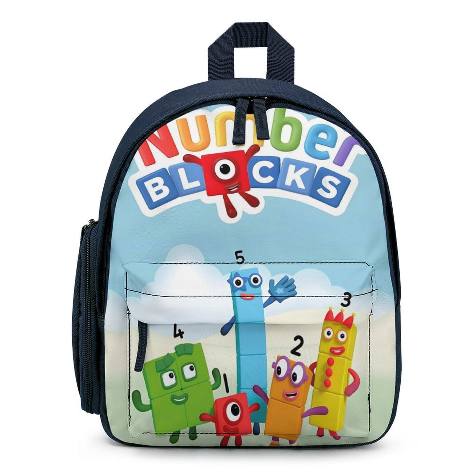 Numberblocks Backpack, Lightweight Casual Daypack, Durable Backpack for ...