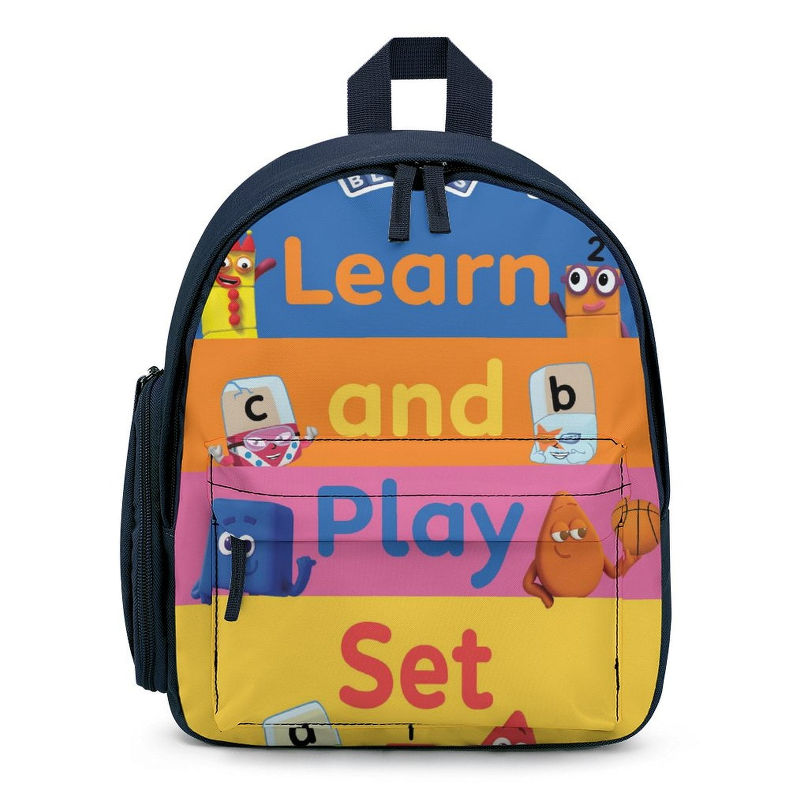 Numberblocks Backpack, Lightweight Casual Daypack, Durable Backpack for ...