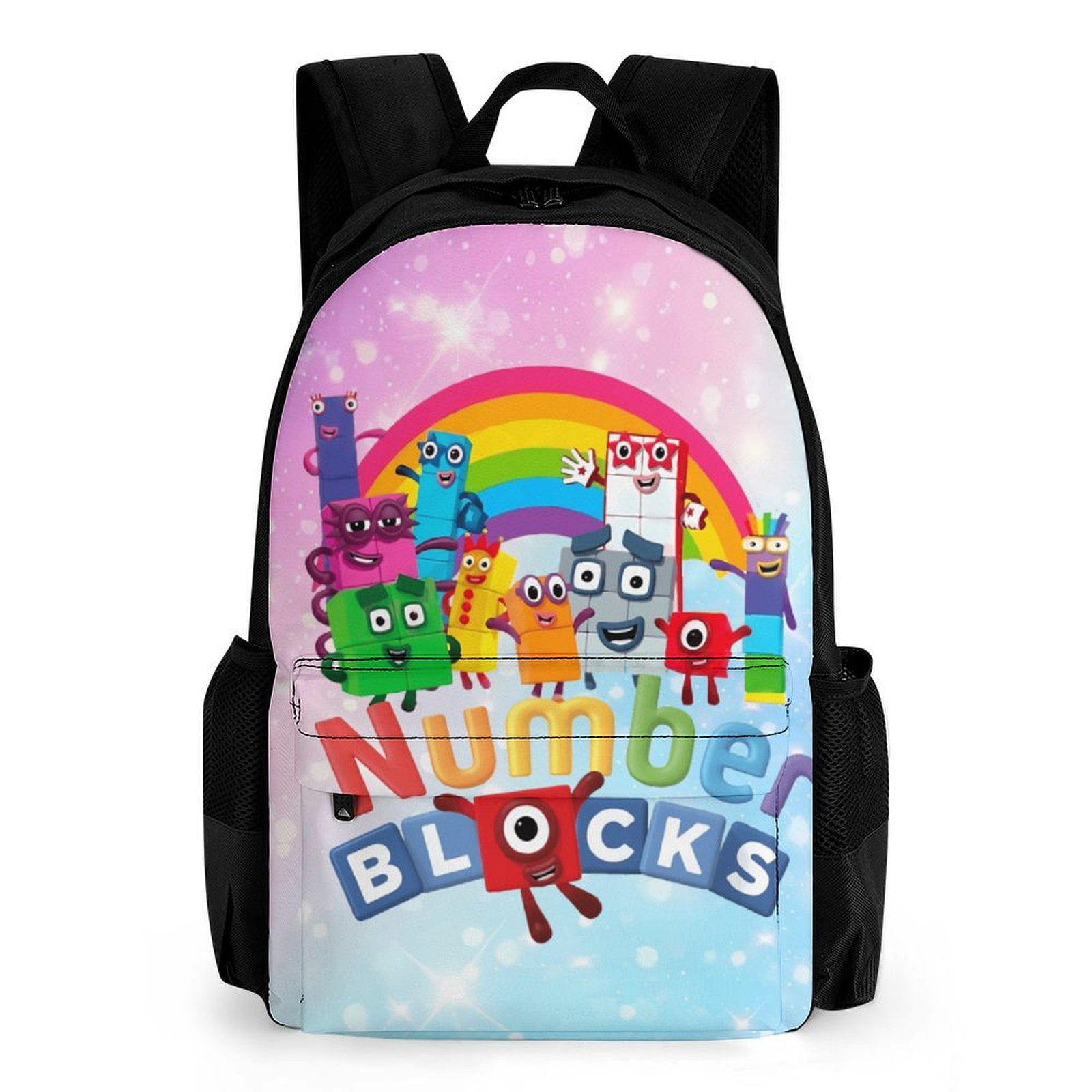 Numberblocks Backpack Waterproof Multifunction Bookbag, Lightweight ...