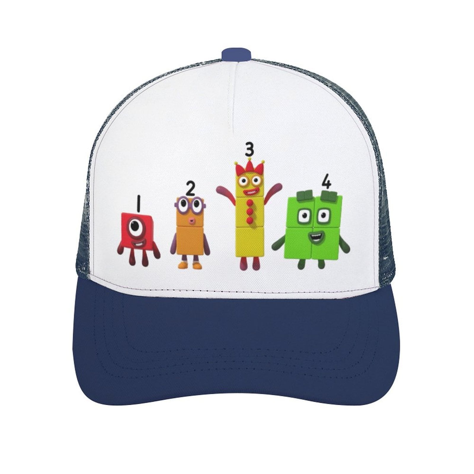 Numberblocks Caps Breathable Baseball Cap Dad Hat Adjustable Casual ...