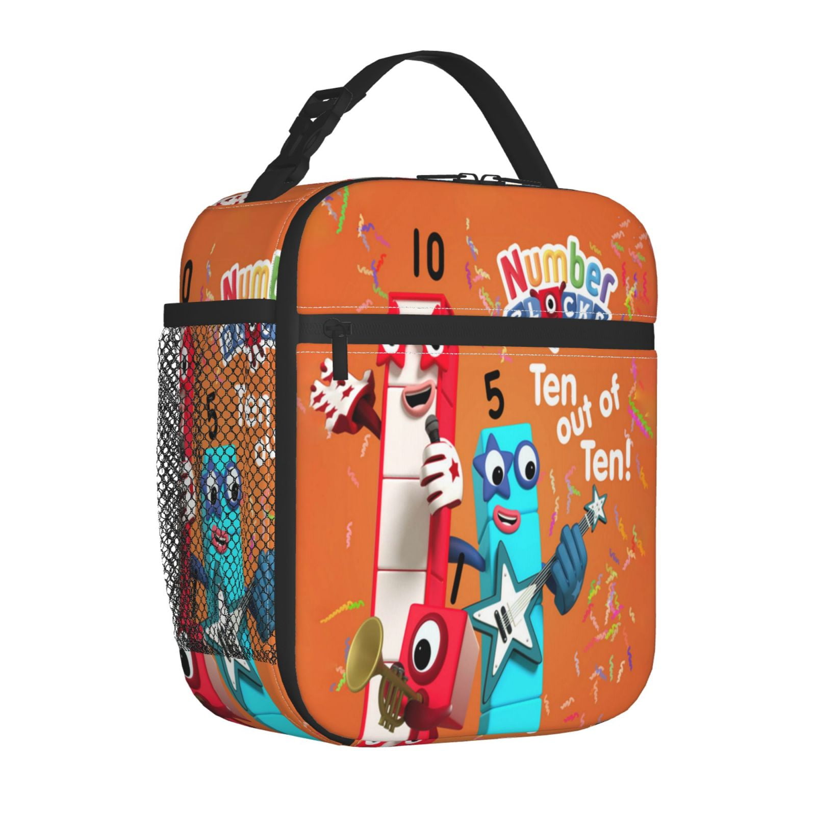 Numberblocks Cute Lunch Bag Lunch Box Reusable Insulated Lunch Tote for ...