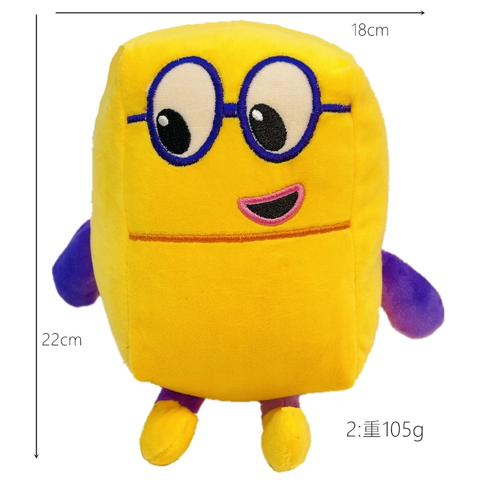 Numberblocks Digital Building Blocks Plush Toy Doll Children's ...