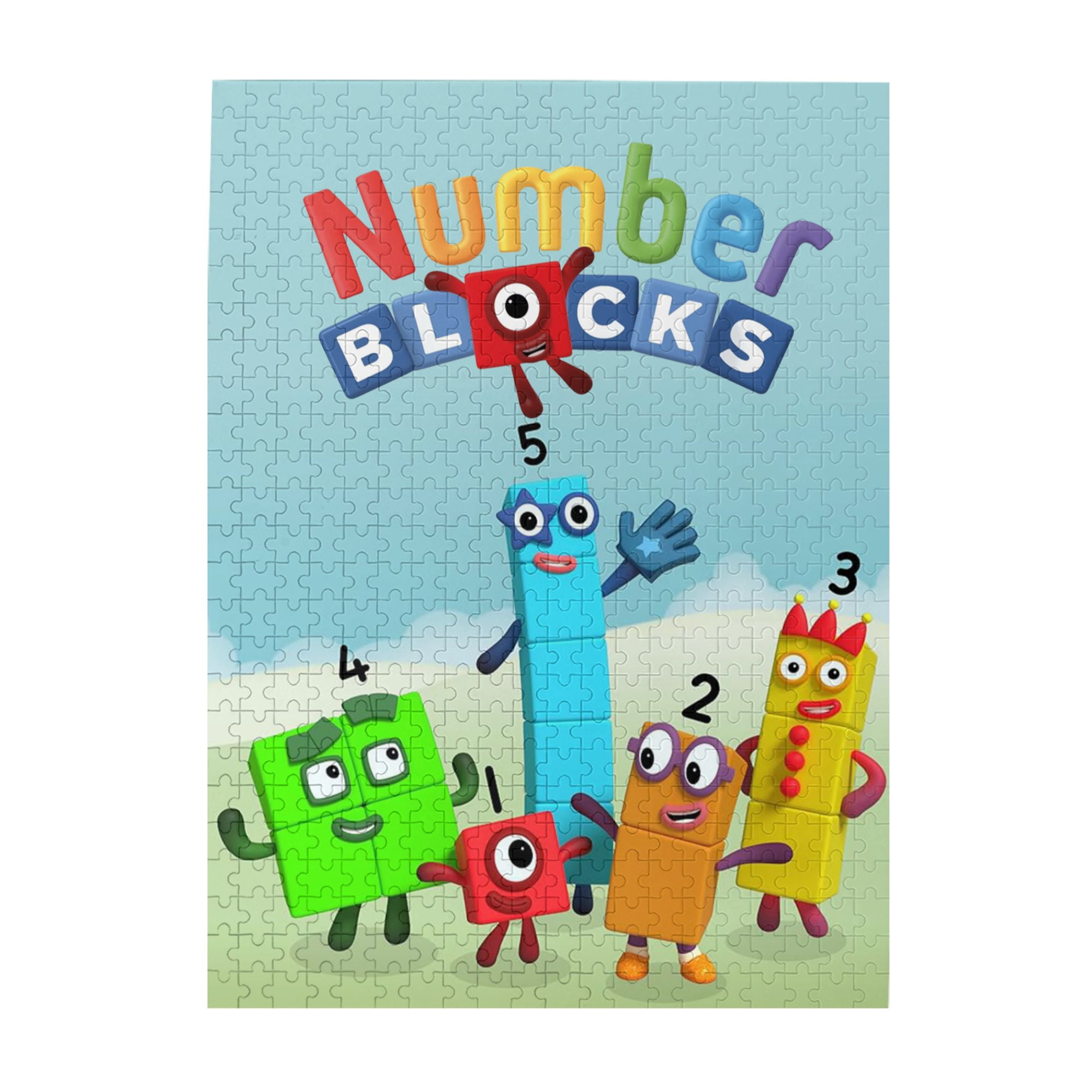 Numberblocks Jigsaw Puzzle for Kids Adults 500 Piece Challenging Wooden ...