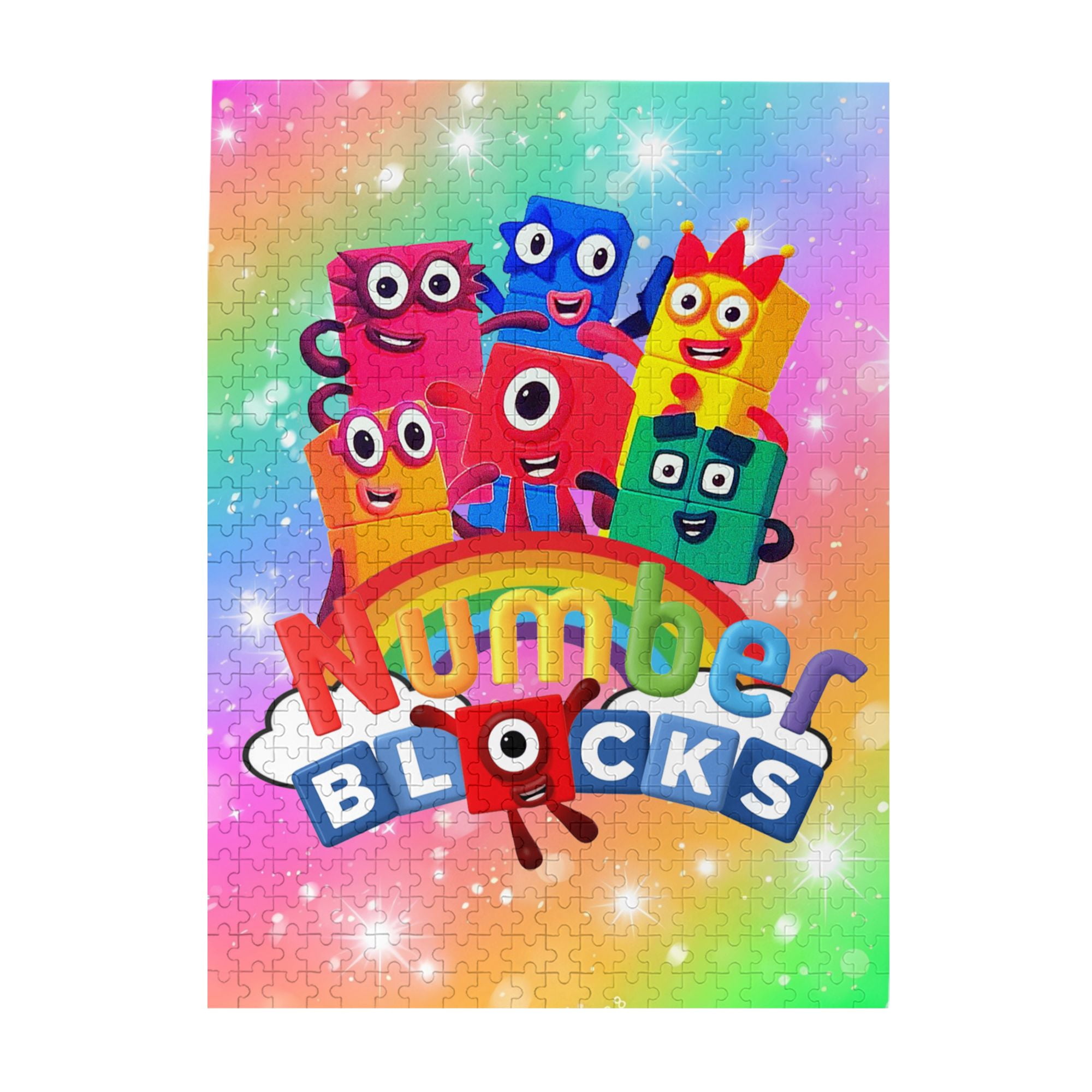Numberblocks Jigsaw Puzzle for Kids Adults 500 Piece Challenging Wooden ...