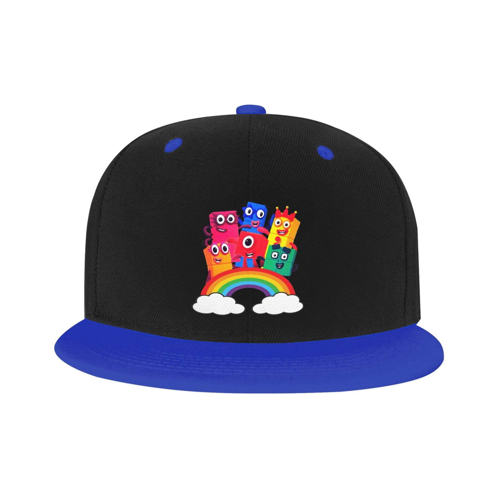 Numberblocks Kid'S Cartoon Baseball Cap,Adjustable Hip Hop Hat Flat ...