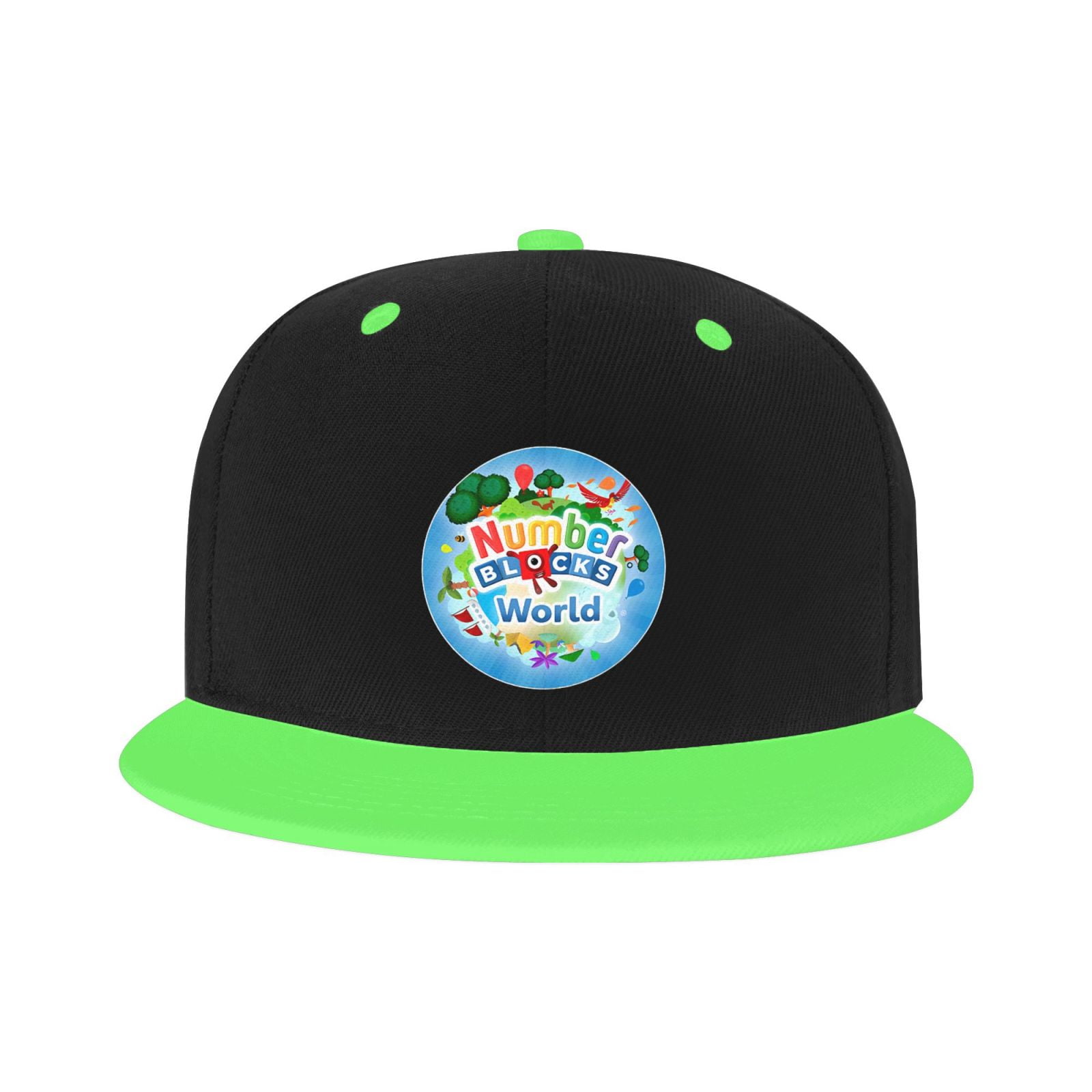 Numberblocks Kid'S Cartoon Baseball Cap,Adjustable Hip Hop Hat Flat ...