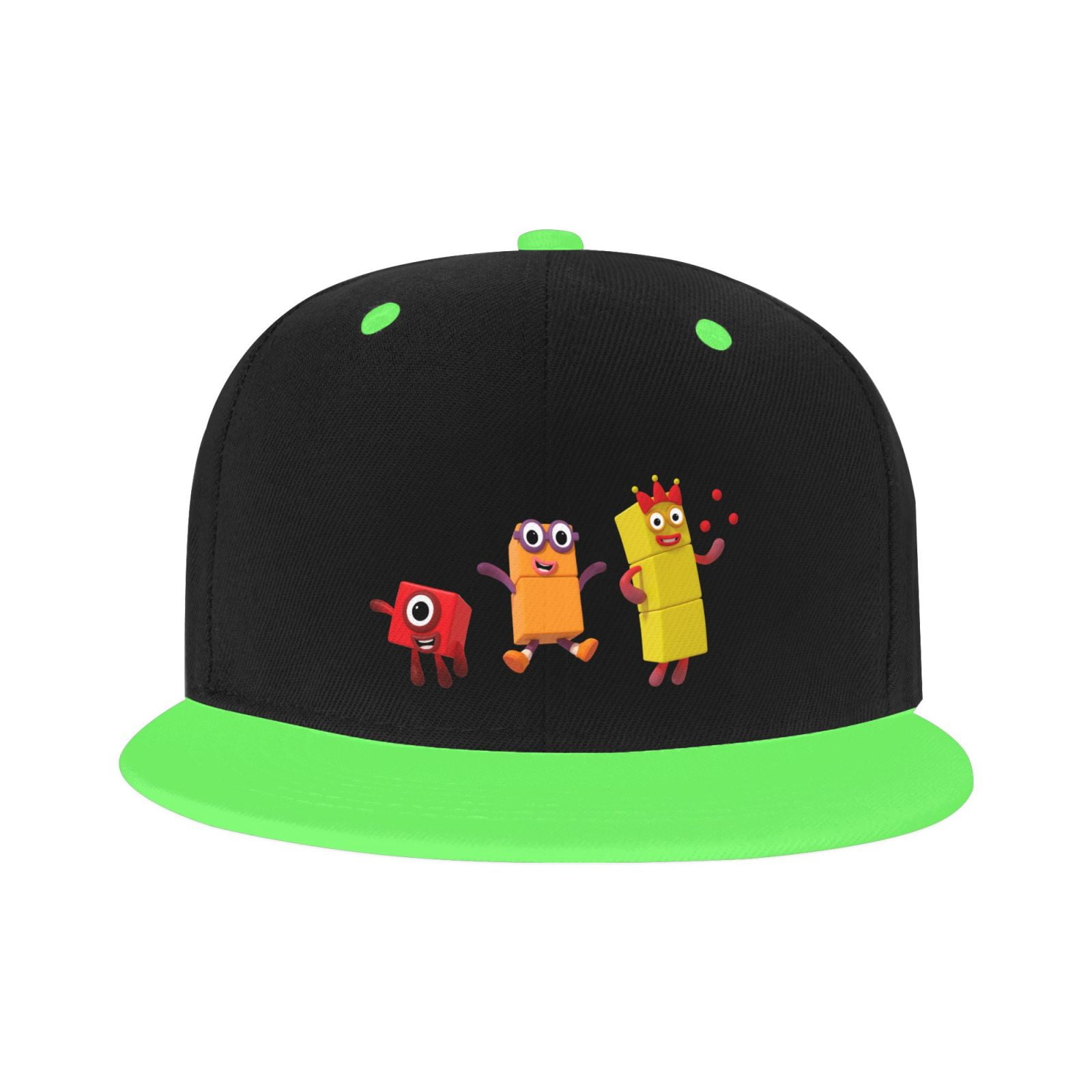 Numberblocks Kid'S Cartoon Baseball Cap,Adjustable Hip Hop Hat Flat ...