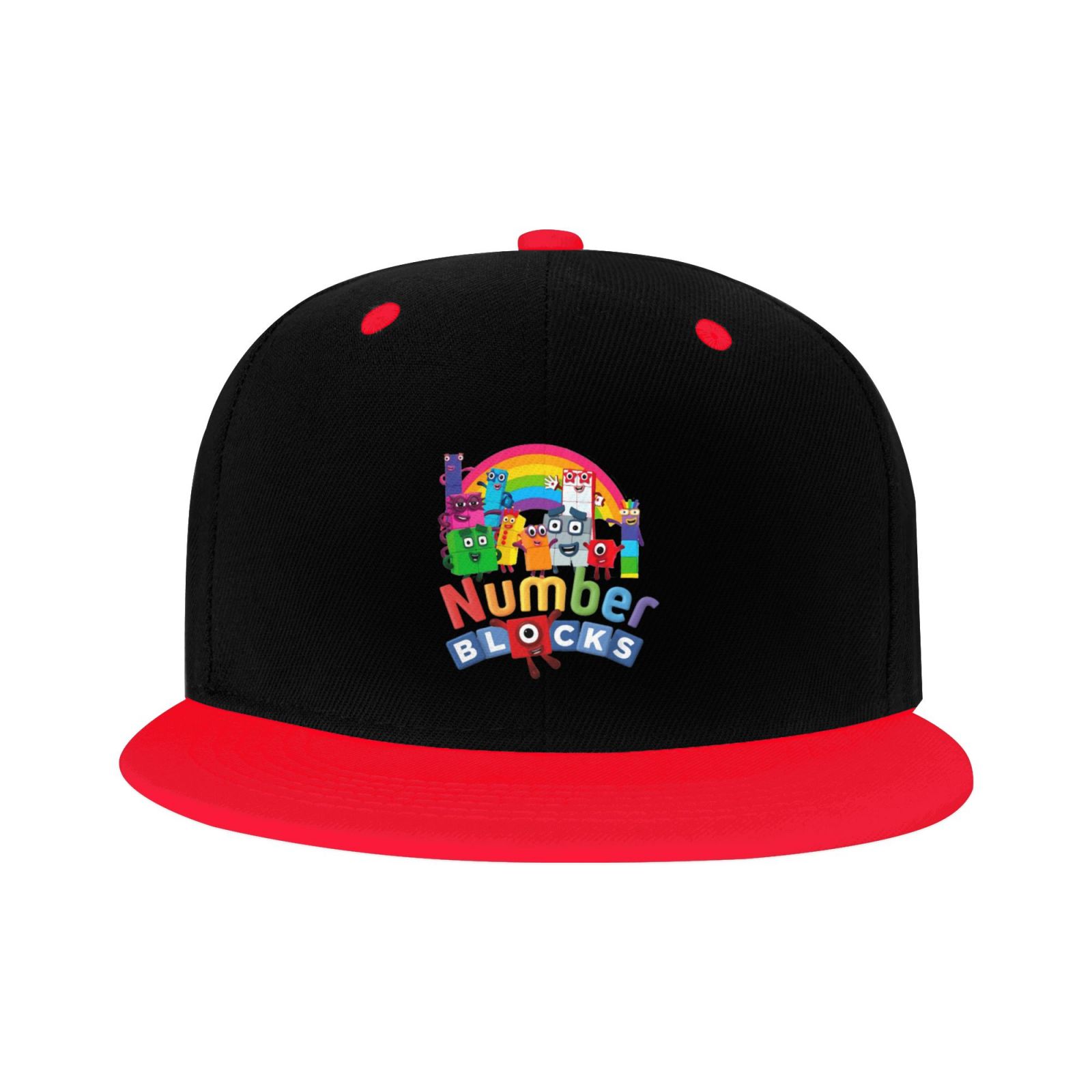 Numberblocks Kid'S Cartoon Baseball Cap,Adjustable Hip Hop Hat Flat ...