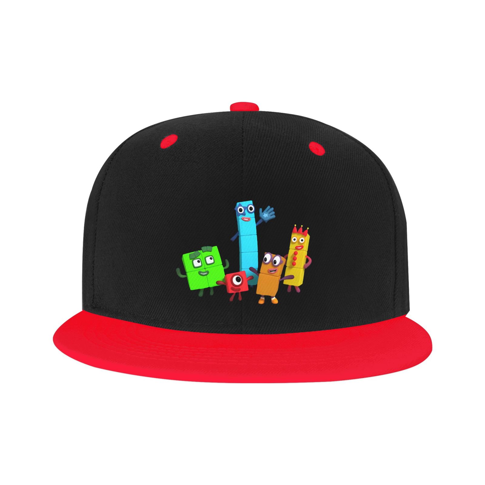 Numberblocks Kid'S Cartoon Baseball Cap,Adjustable Hip Hop Hat Flat ...