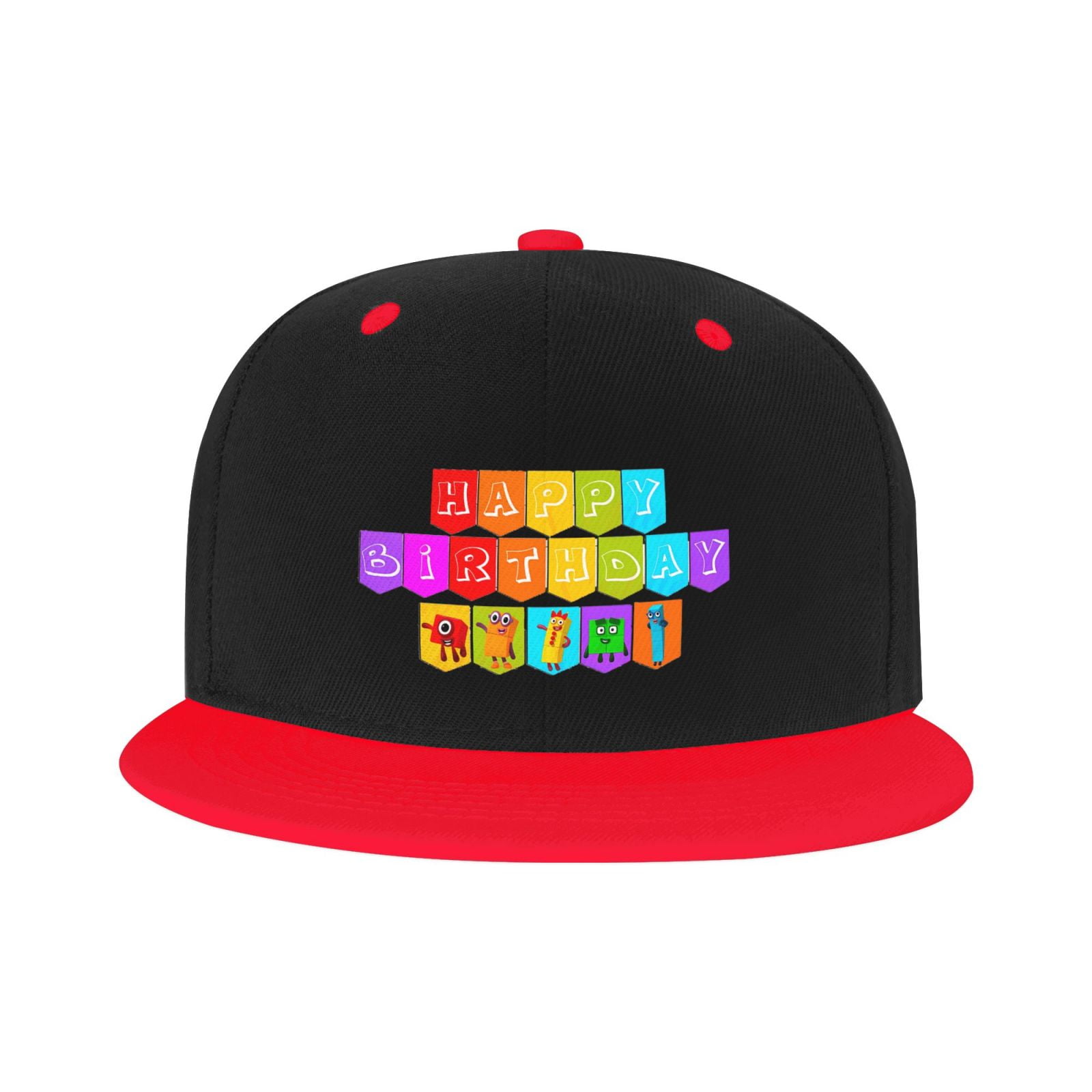 Numberblocks Kid'S Cartoon Baseball Cap,Adjustable Hip Hop Hat Flat ...