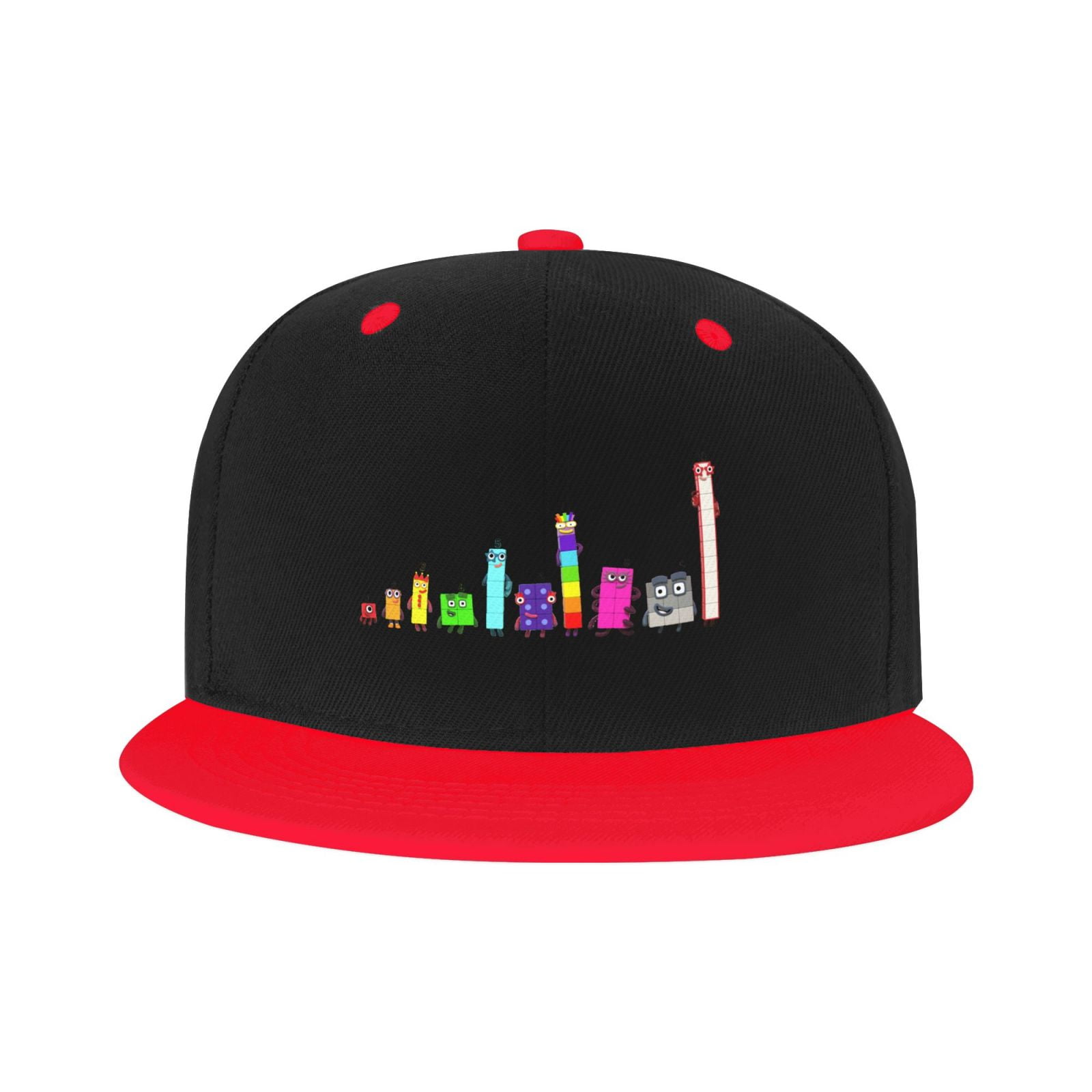Numberblocks Kid'S Cartoon Baseball Cap,Adjustable Hip Hop Hat Flat ...