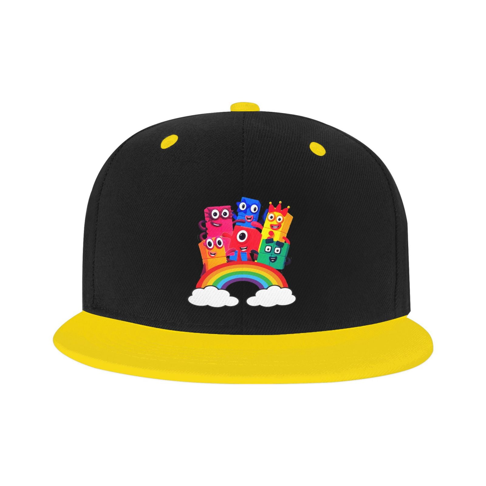 Numberblocks Kid'S Cartoon Baseball Cap,Adjustable Hip Hop Hat Flat ...