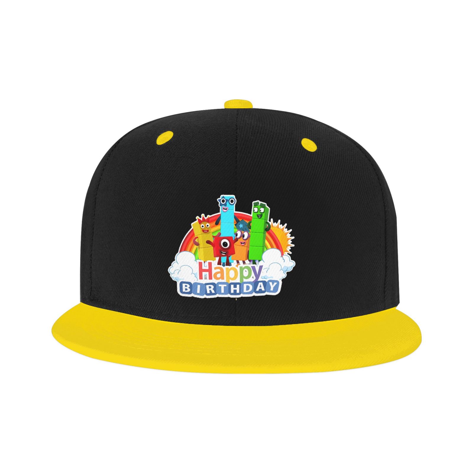 Numberblocks Kid'S Cartoon Baseball Cap,Adjustable Hip Hop Hat Flat ...