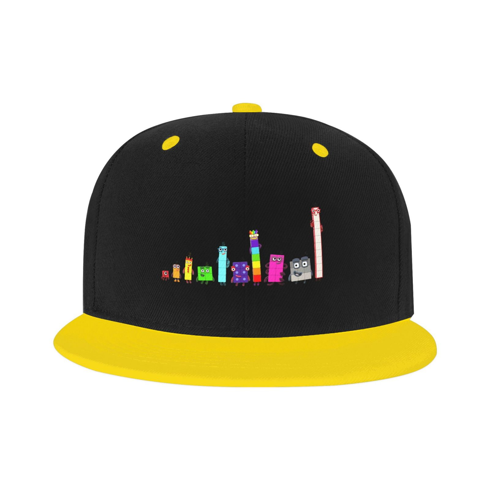 Numberblocks Kid'S Cartoon Baseball Cap,Adjustable Hip Hop Hat Flat ...