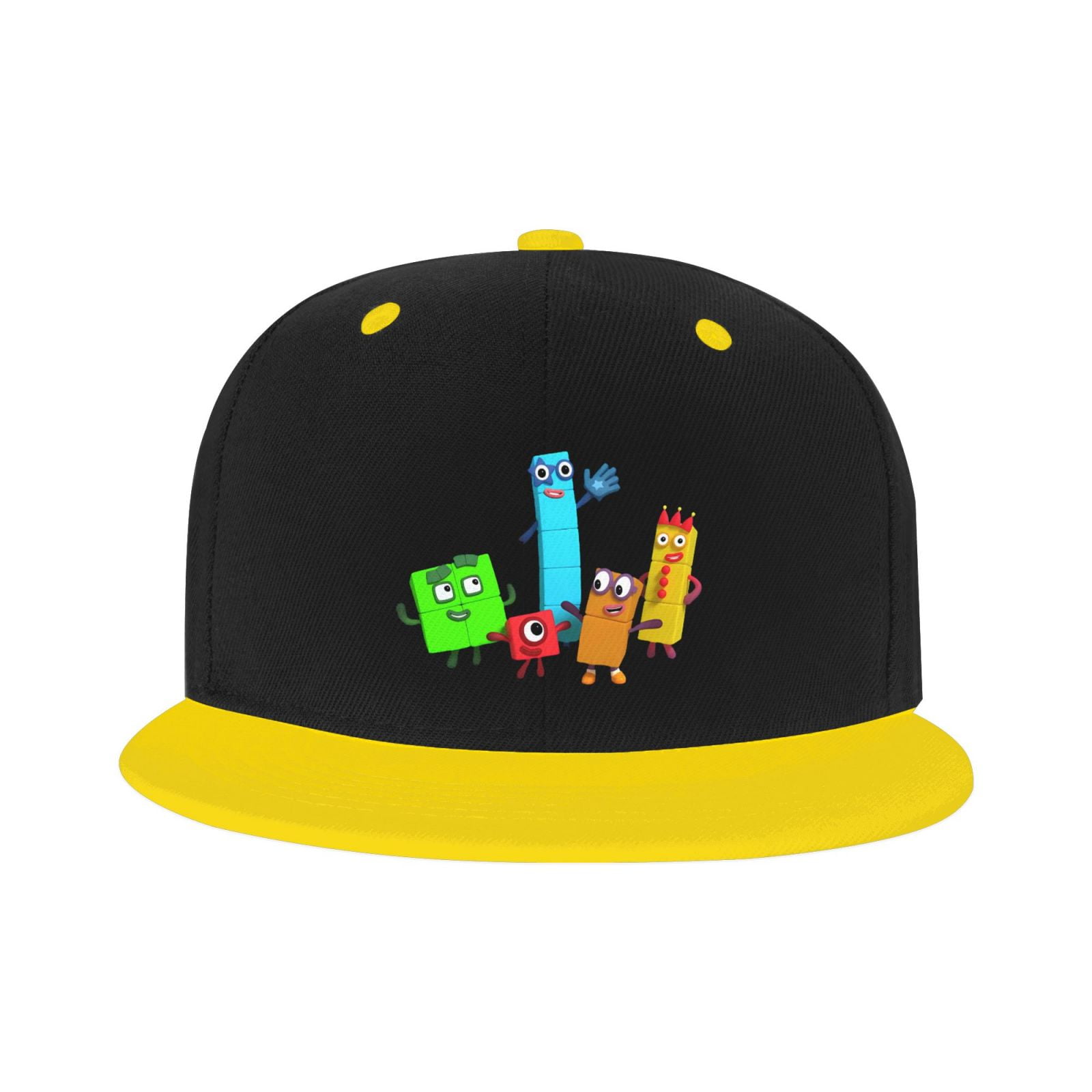 Numberblocks Kid'S Cartoon Baseball Cap,Adjustable Hip Hop Hat Flat ...