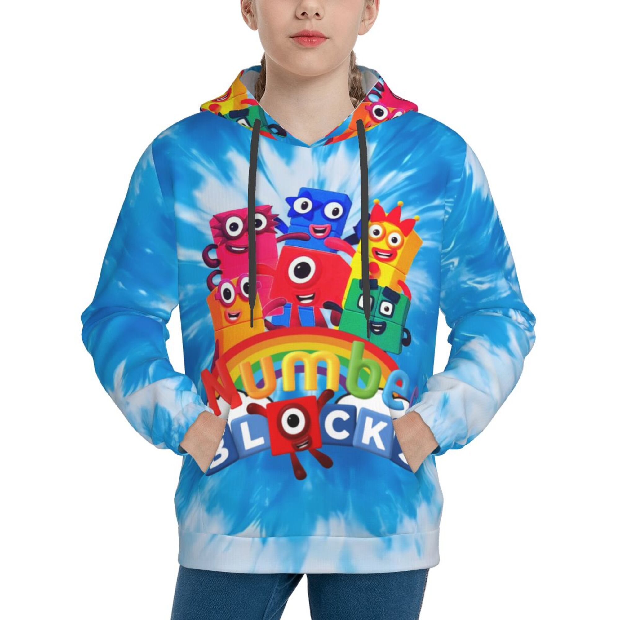Numberblocks Kids' Hoodie 3d Print Sweatshirt Soft Pullover Hooded With ...