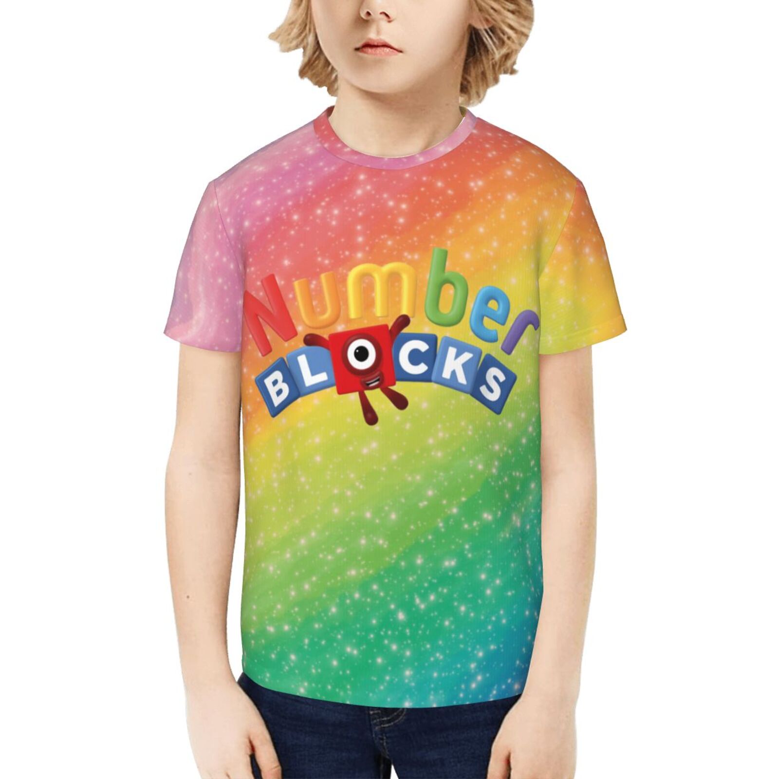 Numberblocks Kids T-Shirt 3d Printed Graphic T-Shirts Boys And Girls ...