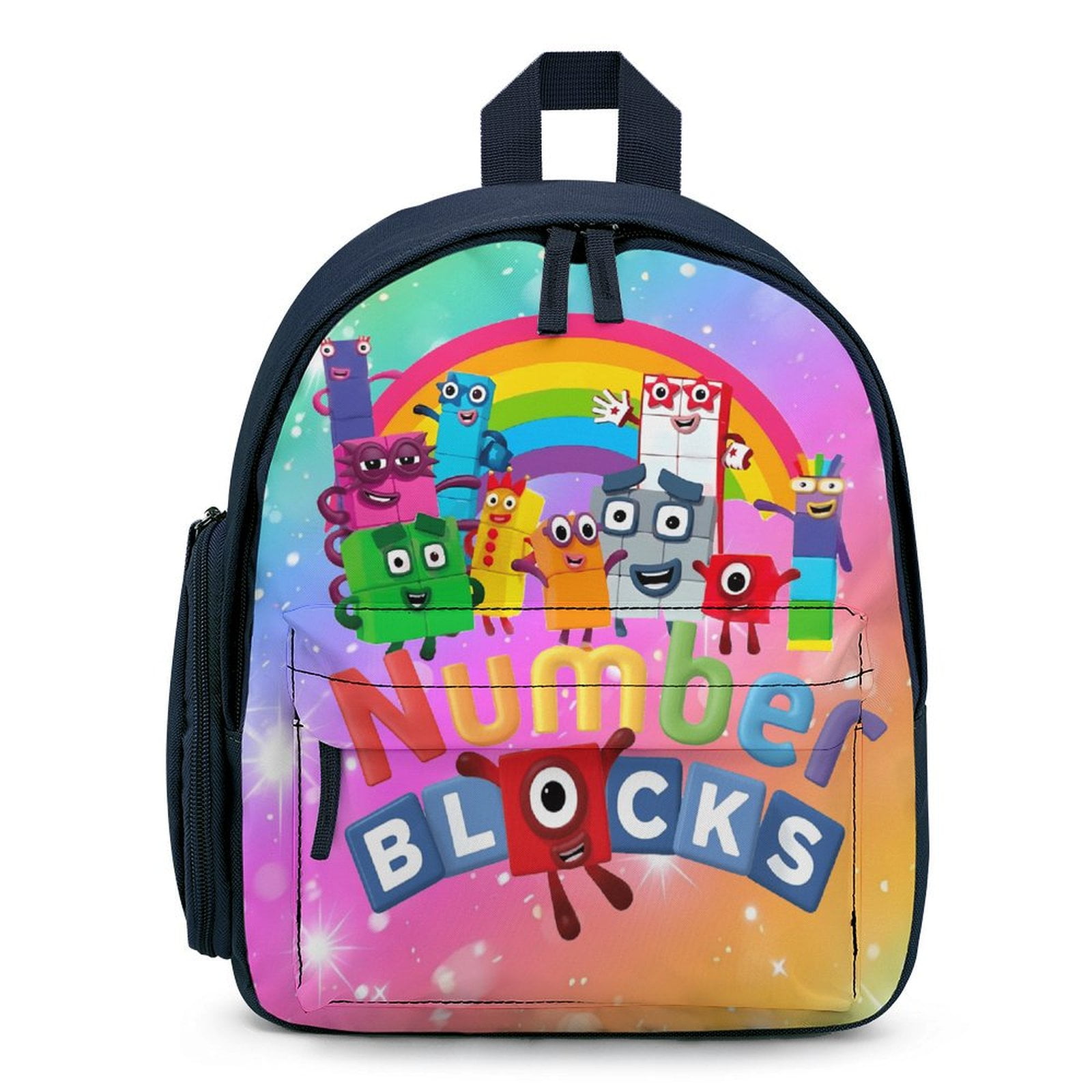 Numberblocks Lightweight Backpack Shoulder Bag Adjustable Straps ...