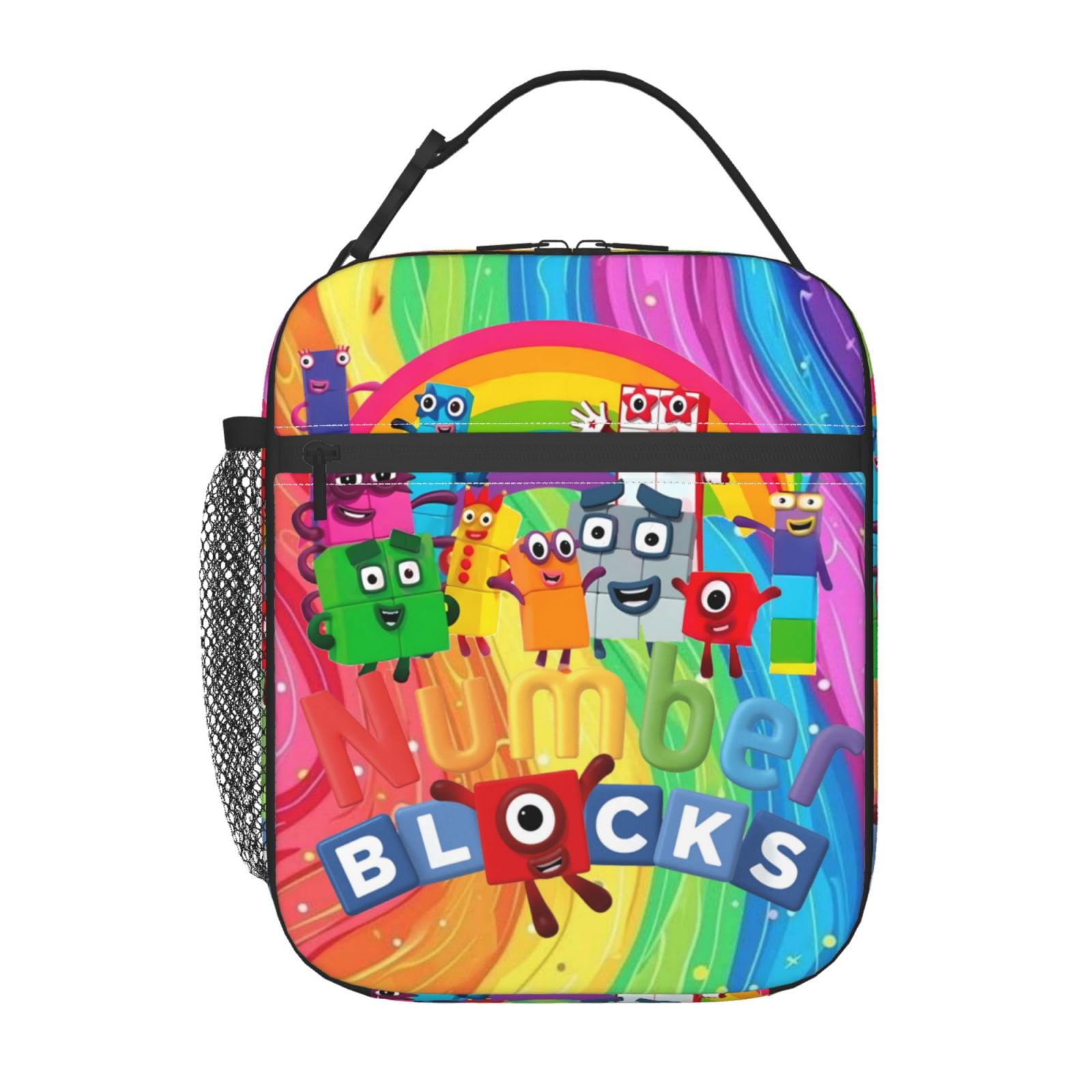 Numberblocks Lunch Bag Insulated Portable Reusable Lunch Box With ...