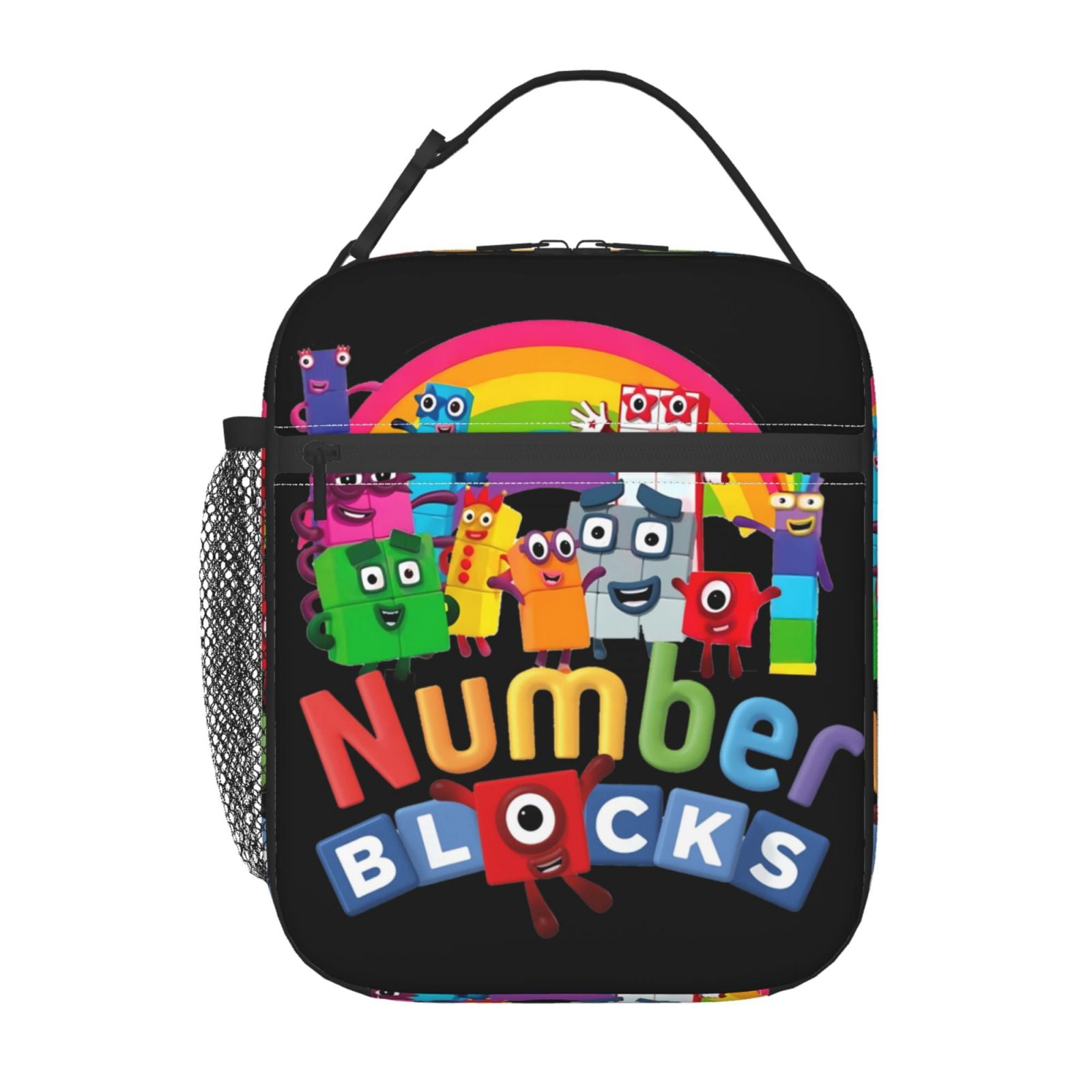 Numberblocks Lunch Bag Insulated Portable Reusable Lunch Box With ...