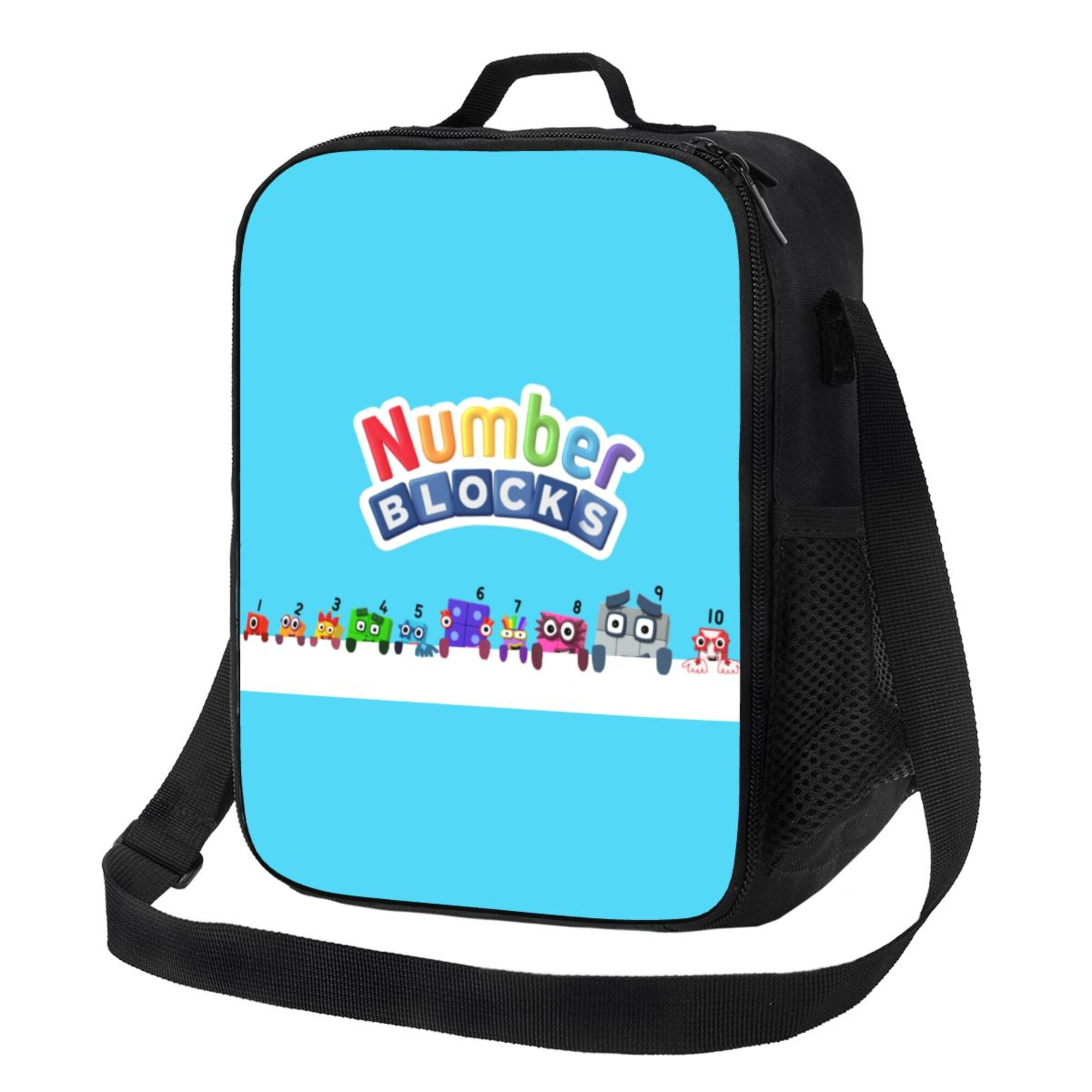 Numberblocks Lunch Bag Lunch Box Lightweight Durable Lunch Tote Bag ...