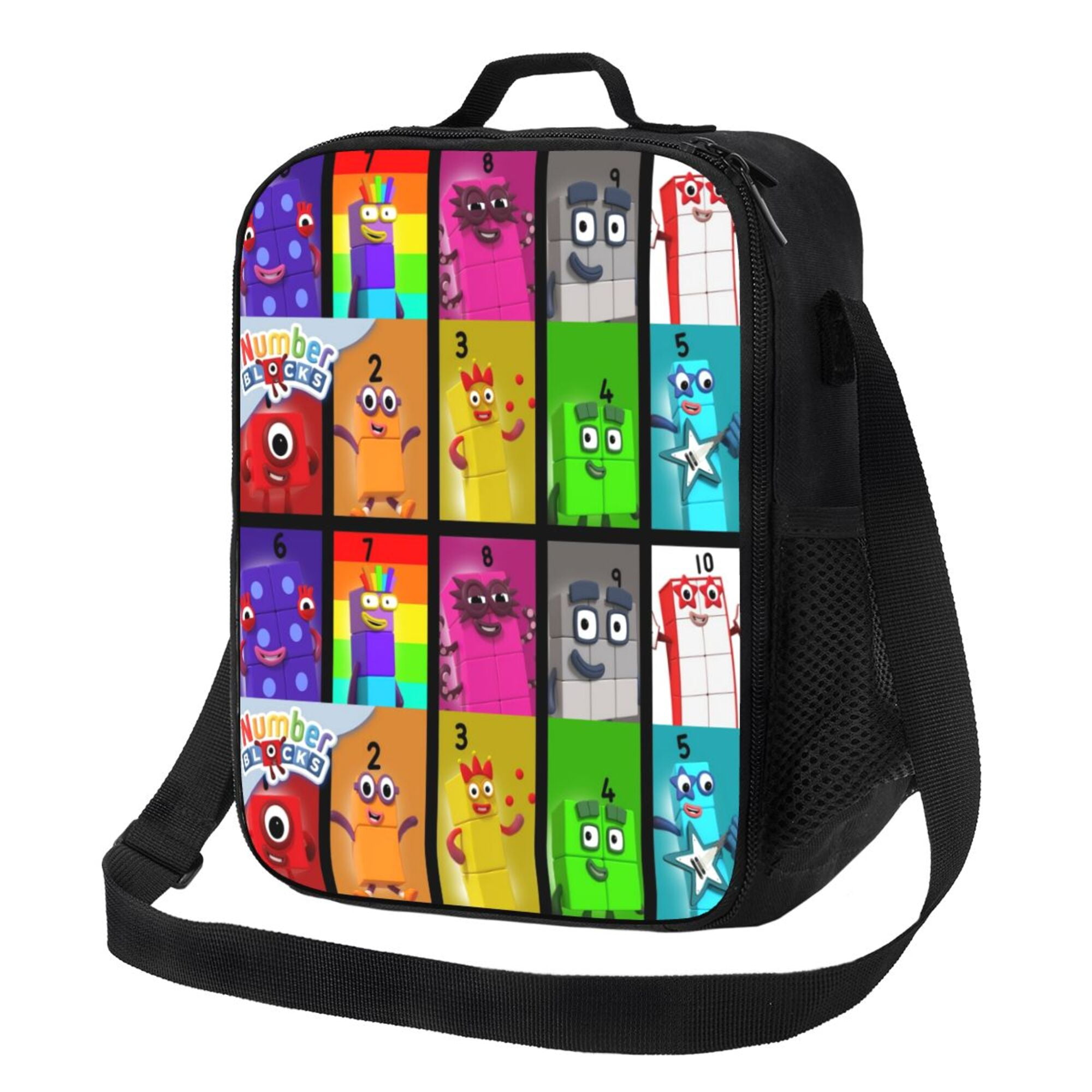 Numberblocks Lunch Bag Lunch Box Lightweight Durable Lunch Tote Bag ...