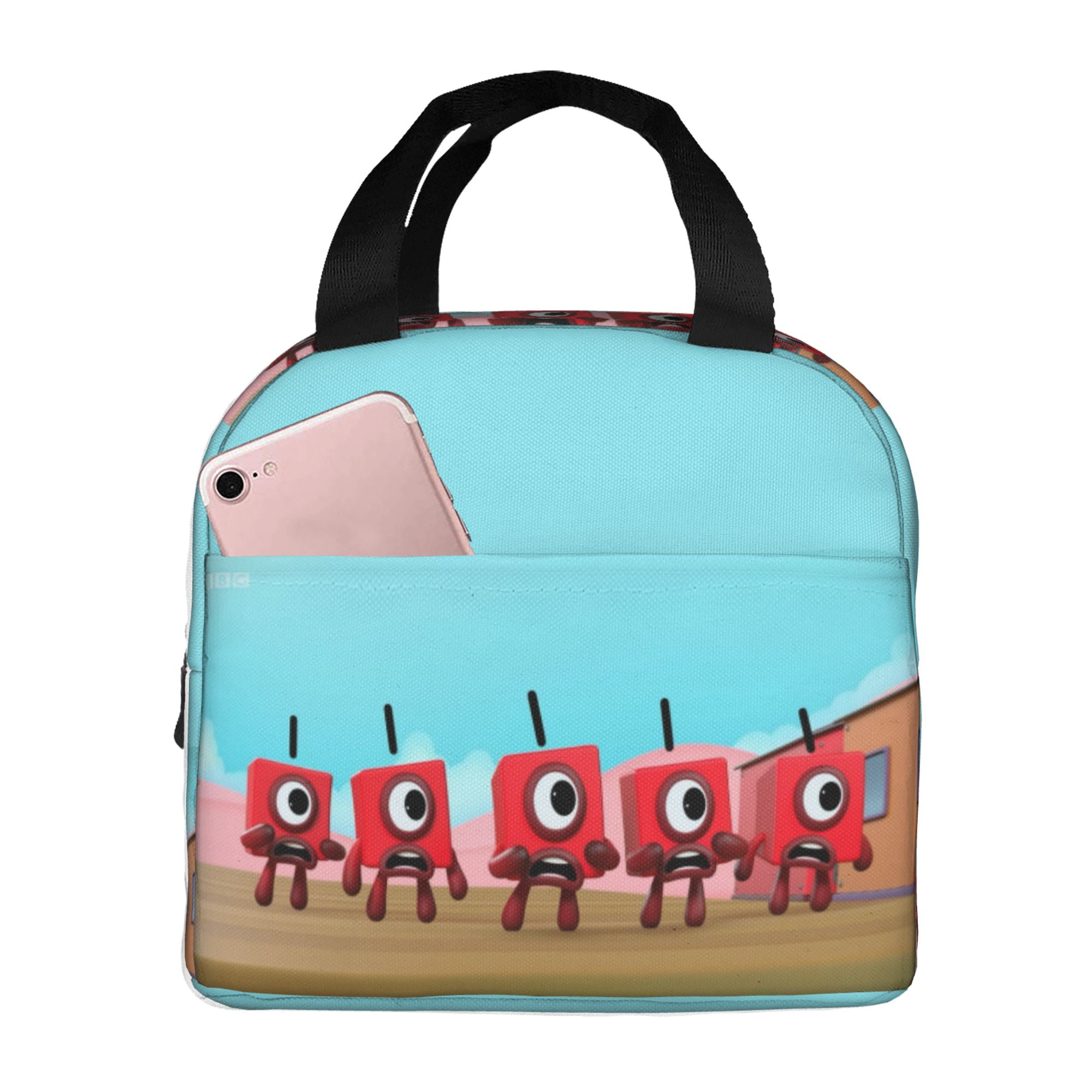 Numberblocks Lunch Box Lunch Bag Reusable Insulated Lunch Box Meal ...