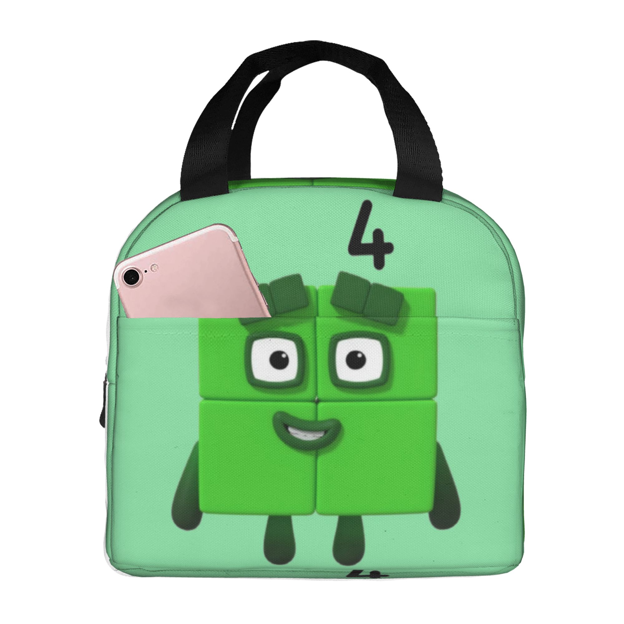 Numberblocks Lunch Box Lunch Bag Reusable Insulated Lunch Box Meal ...