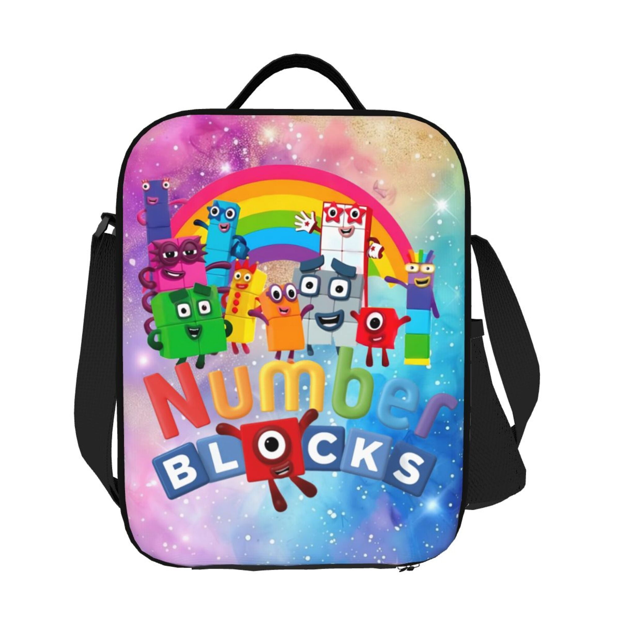 Numberblocks Lunch Box Portable Lunch Bag Woman Man Teen Work Office ...