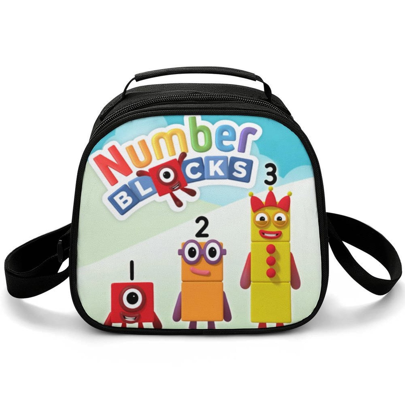 Numberblocks Lunch Tote Bags Thermal Insulated Lunch Box Lunch ...