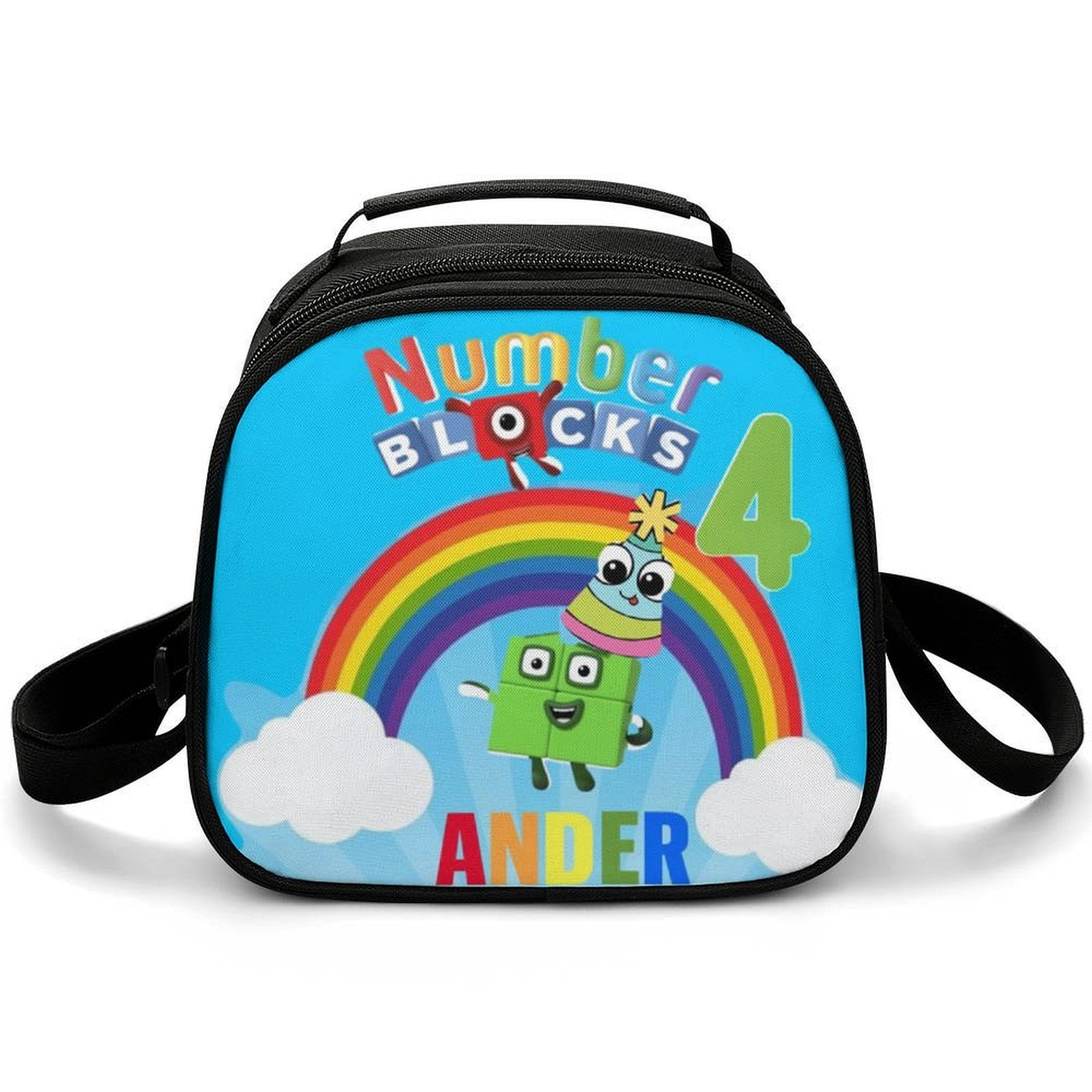 Numberblocks Lunch Tote Bags Thermal Insulated Lunch Box Lunch ...