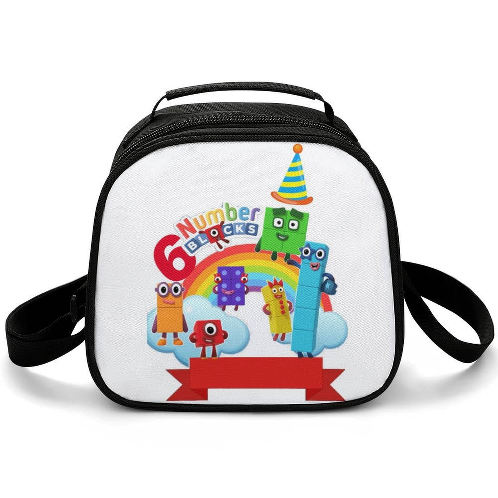Numberblocks Lunch Tote Bags Thermal Insulated Lunch Box Lunch ...