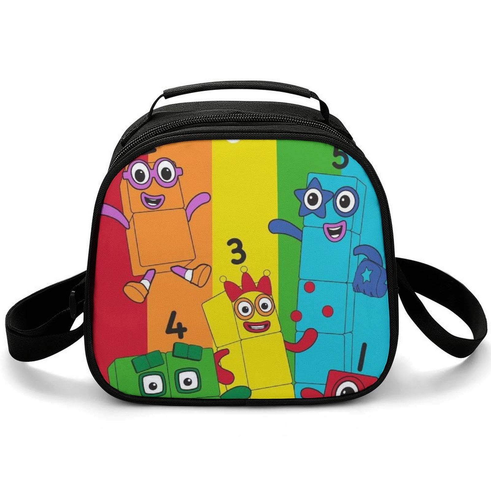 Numberblocks Lunch Tote Bags Thermal Insulated Lunch Box Lunch ...