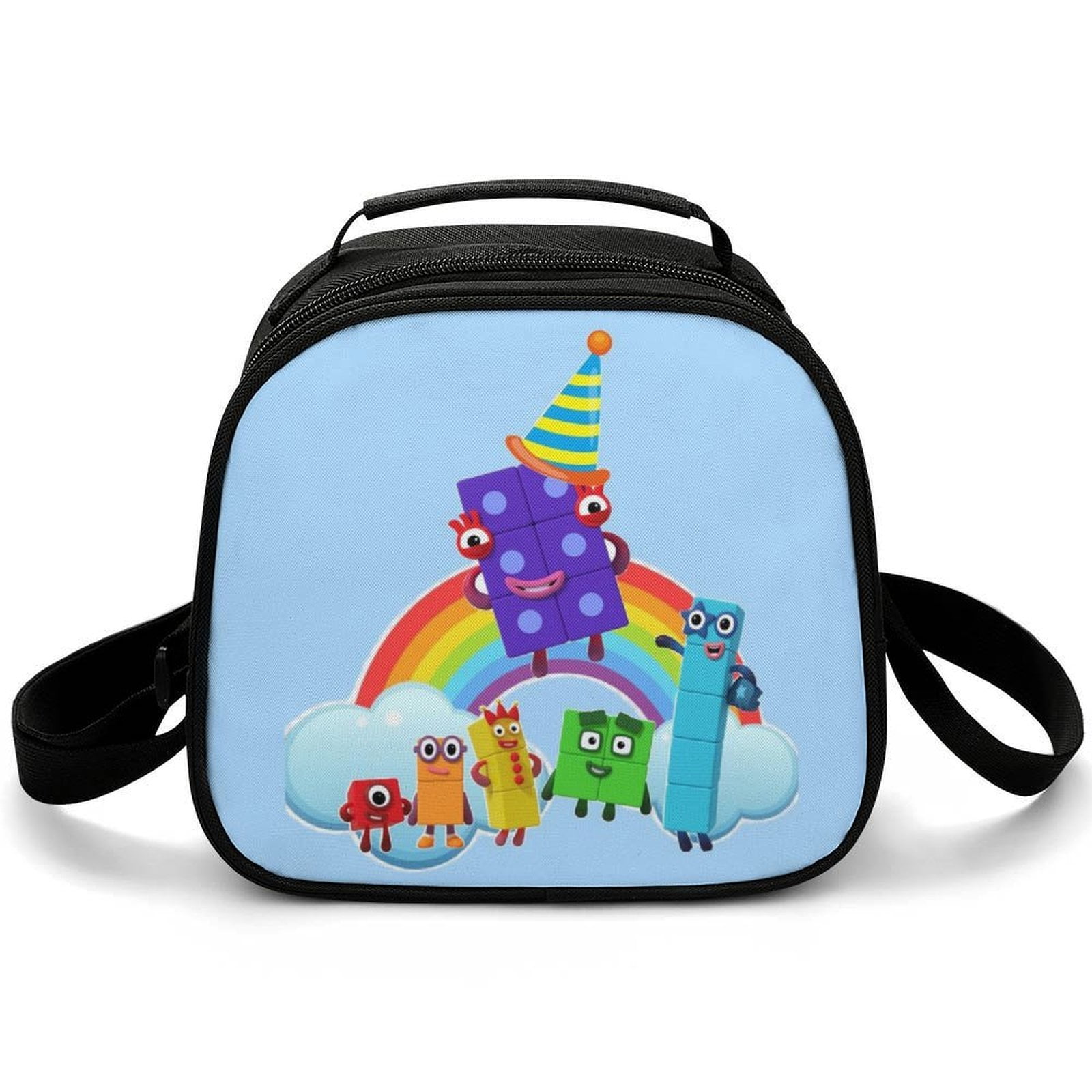 Numberblocks Lunch Tote Bags Thermal Insulated Lunch Box Lunch ...