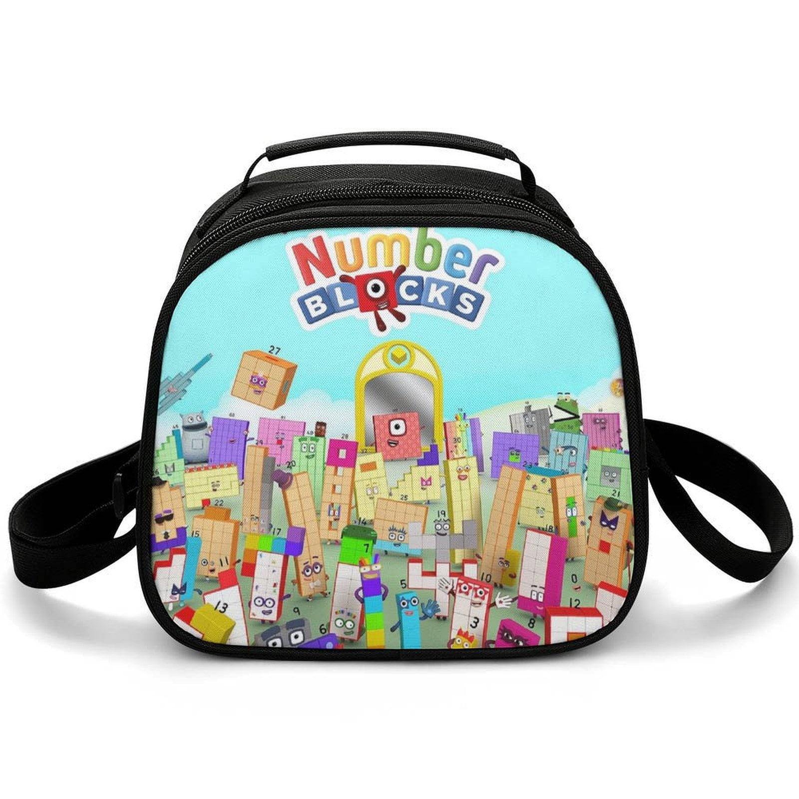 Numberblocks Lunch Tote Bags Thermal Insulated Lunch Box Lunch ...