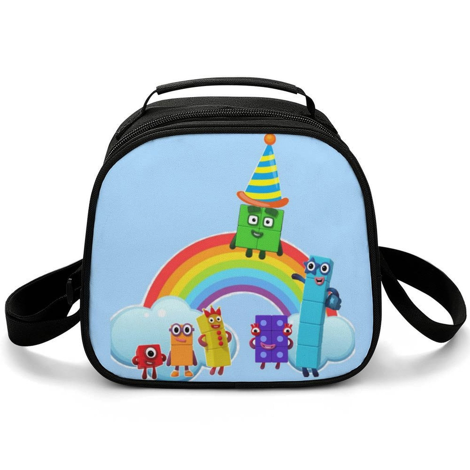 Numberblocks Lunch Tote Bags Thermal Insulated Lunch Box Lunch ...
