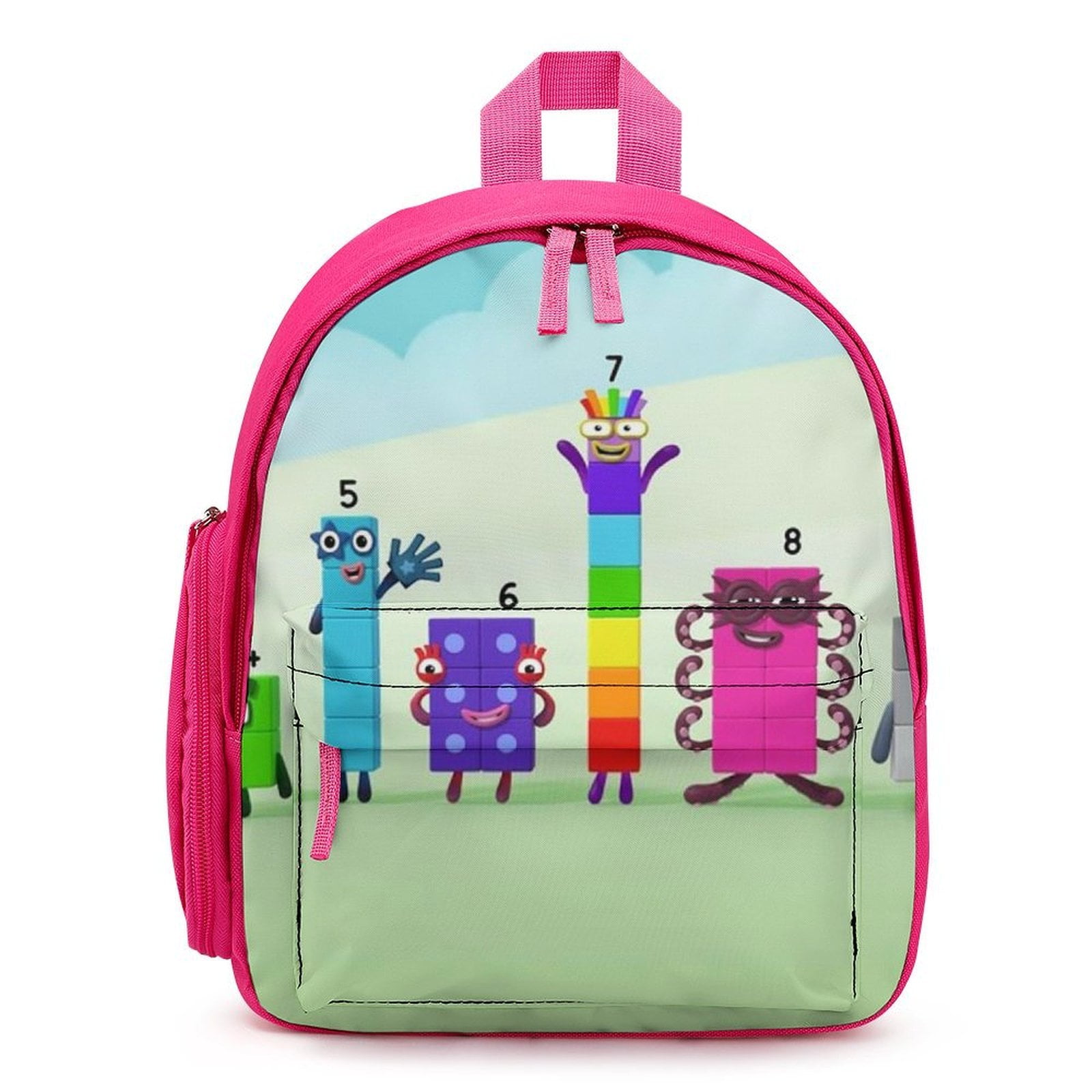 Numberblocks Mini Backpack Lightweight Rucksack Print Casual Daypack ...